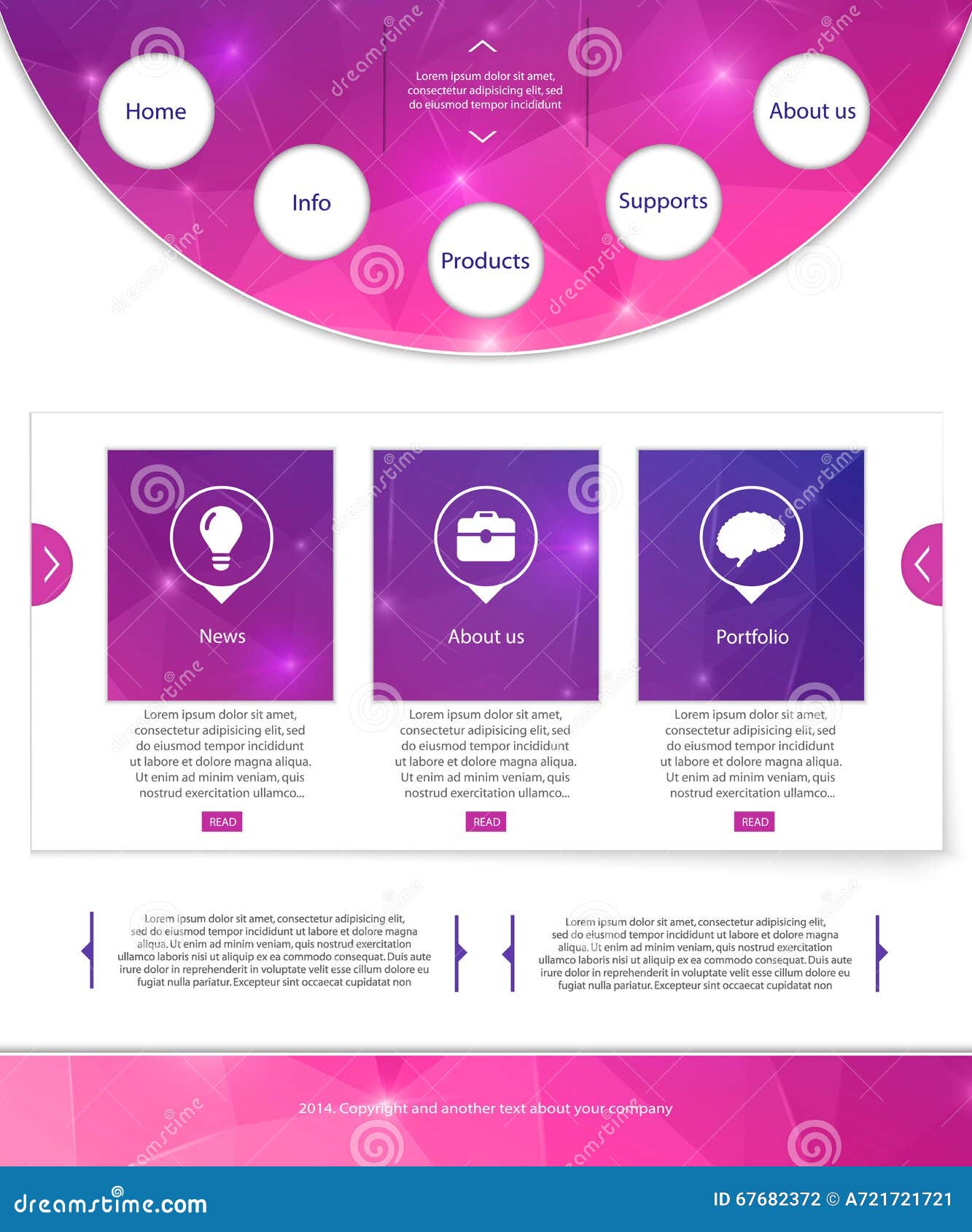 Web interface stock vector. Illustration of editable - 67682372