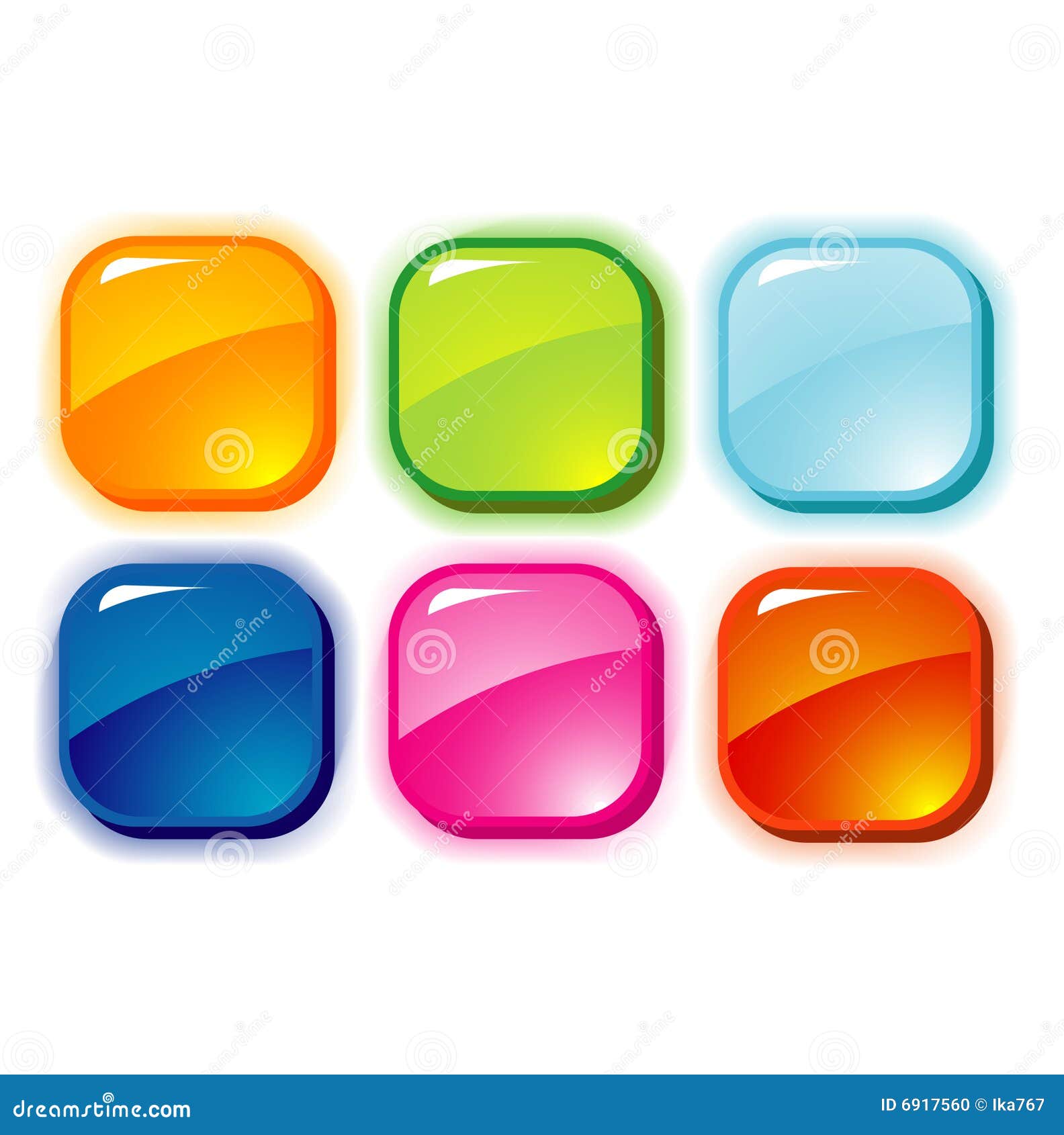 Web and internet buttons stock vector. Illustration of graphic - 6917560