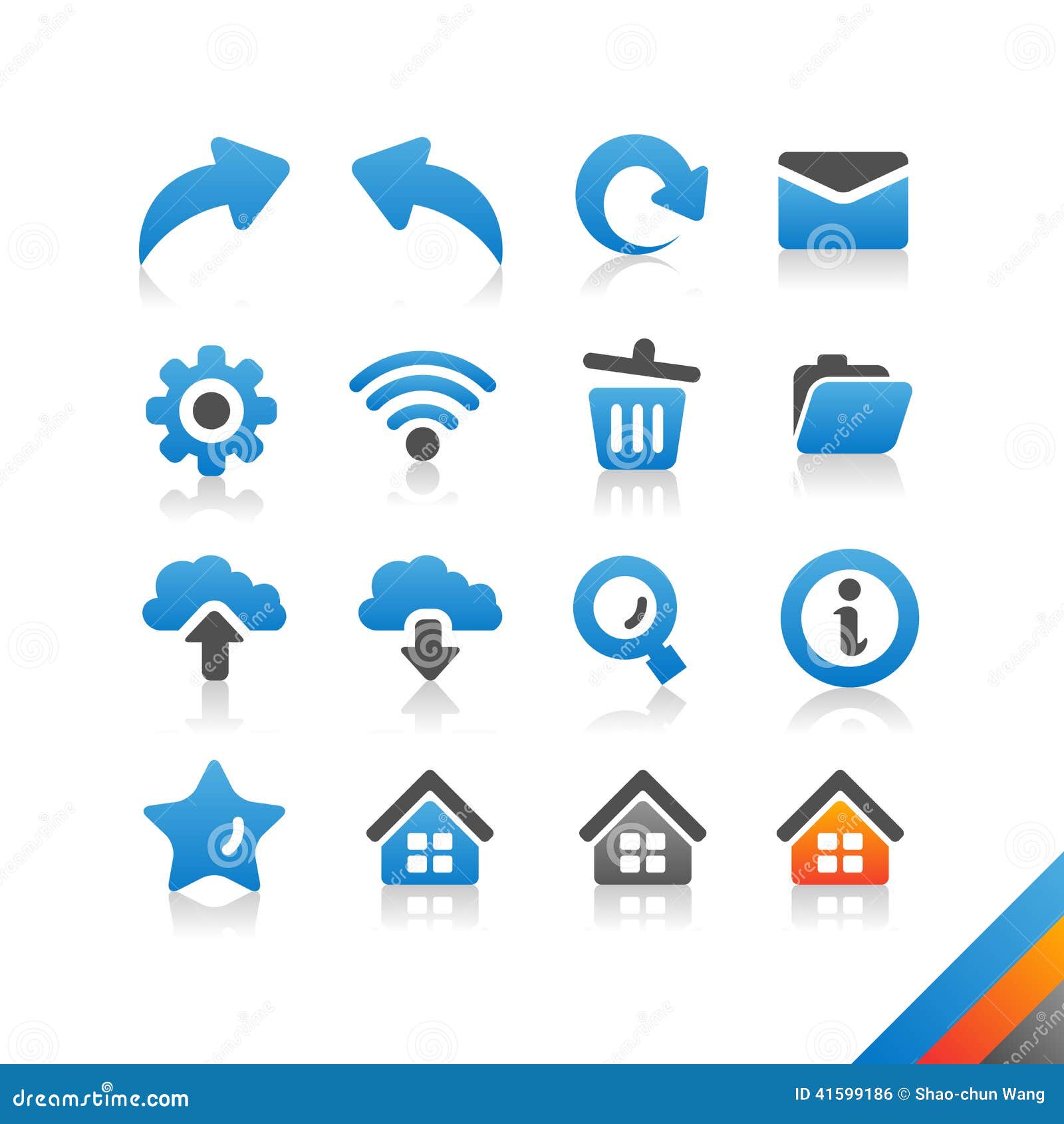 Web and Internet Icon Set - Simplicity Series Stock Vector ...