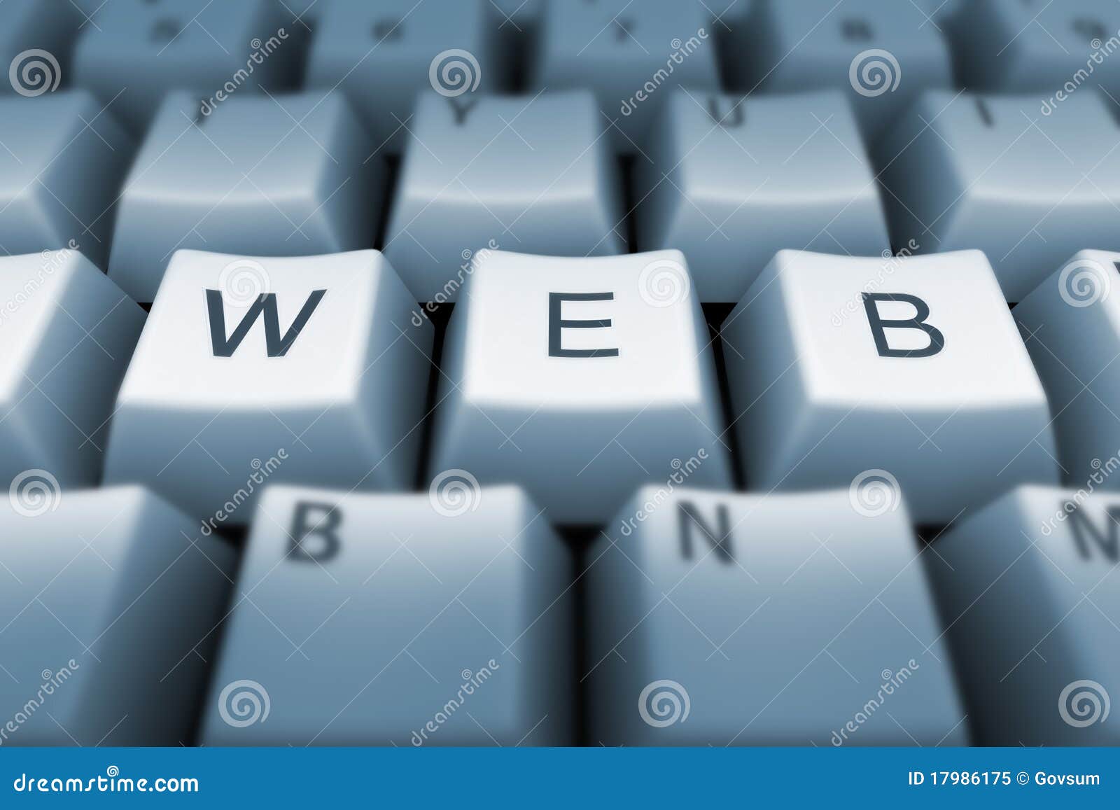 Web keyboard stock illustration. Illustration of toned - 17986175