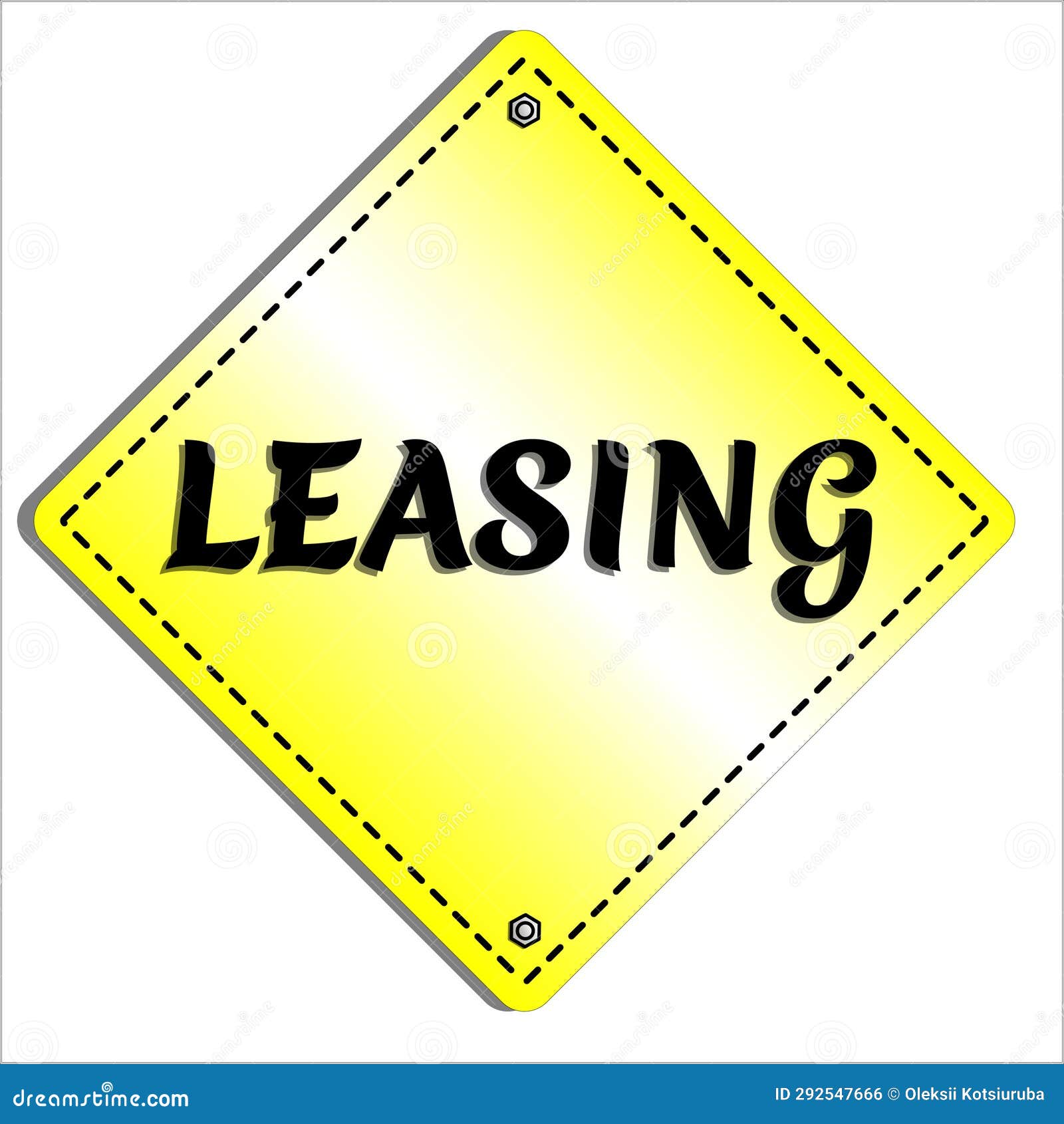 Leasing Icon. Business Legal Document Concept Stock Illustration ...