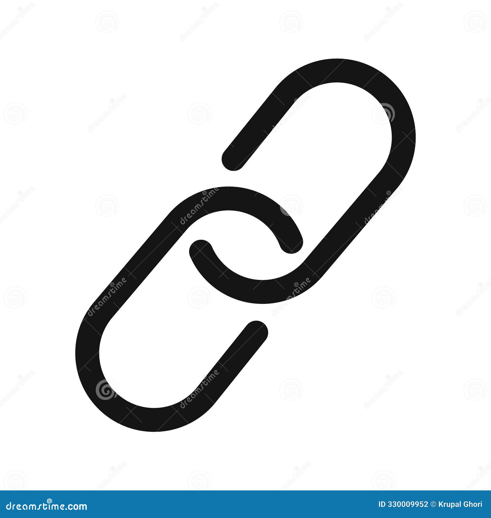 Web Link Icon Ideal for Internet Connectivity and Hyperlinks Stock ...