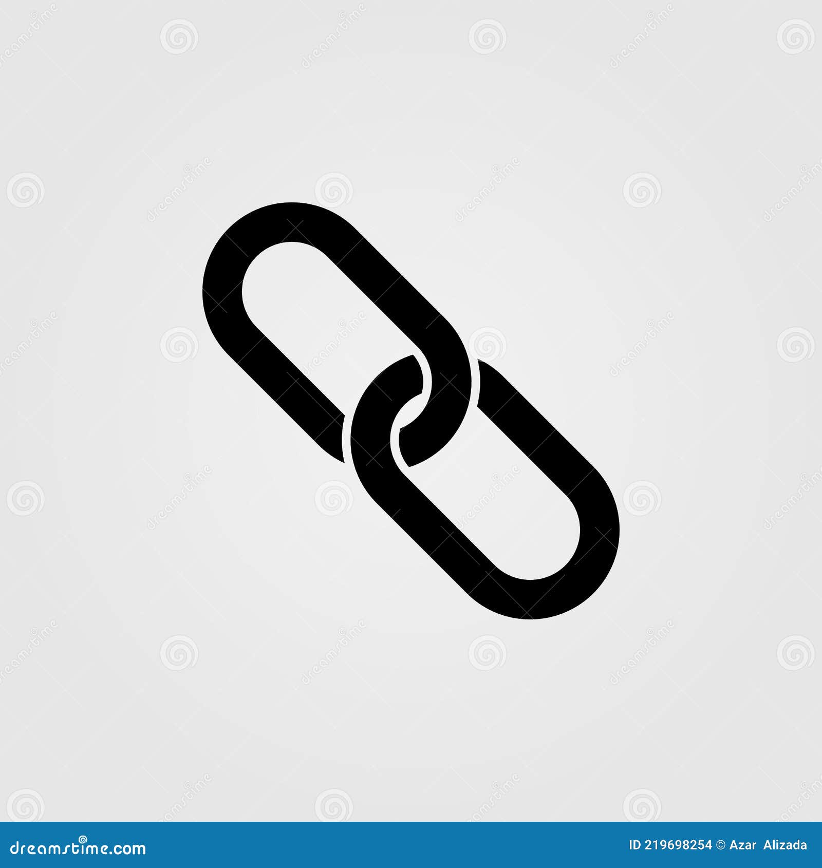 Web Link Icon. SEO Backlink Symbol Stock Vector - Illustration of ...