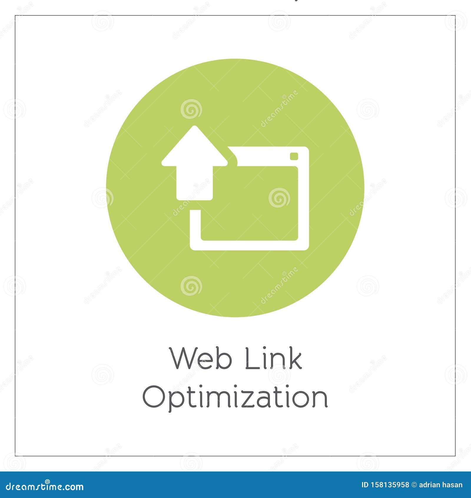 WEb Link Simple Logo Icon Vector Ilustration Vector Illustratie ...