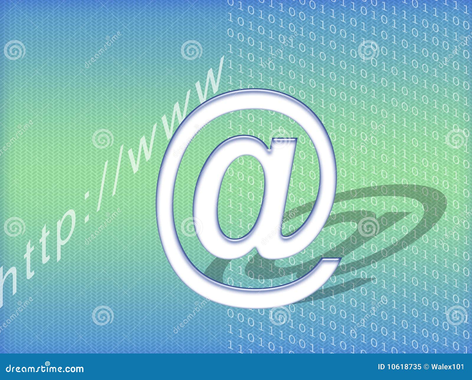 Web and mail stock illustration. Illustration of code - 10618735