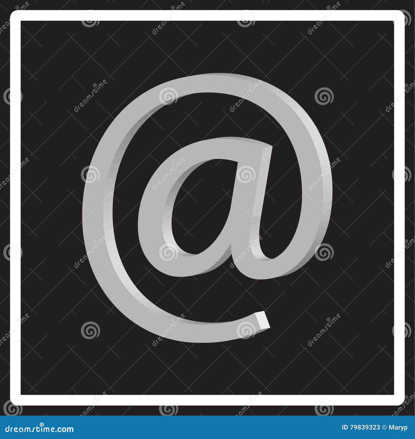 Web mail icon stock vector. Illustration of white, internet - 79839323