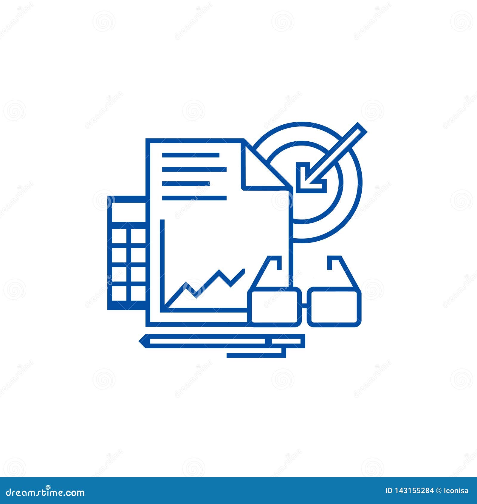 Marketing Analytics Line Icon Concept. Marketing Analytics Flat Vector ... Marketing Analytics Line Icon Concept. Marketing Analytics Flat Vector ...