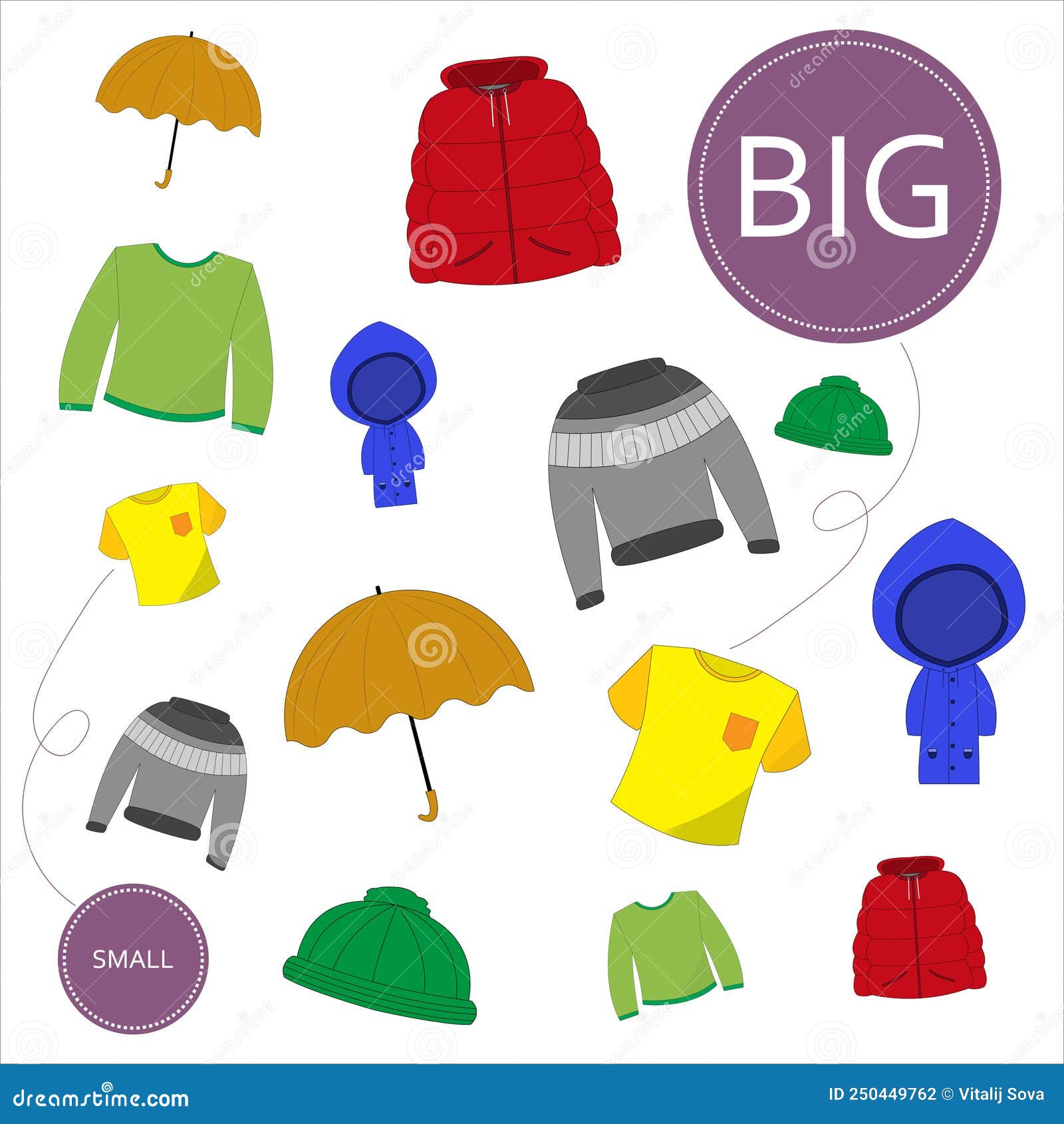 Children`s Educational Game Stock Illustration - Illustration of ...