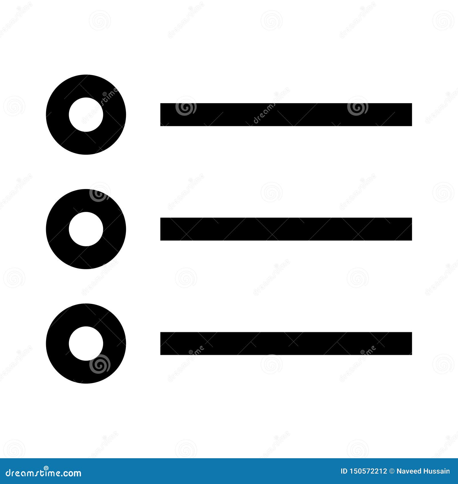 Menu thin line vector icon stock illustration. Illustration of flat ...