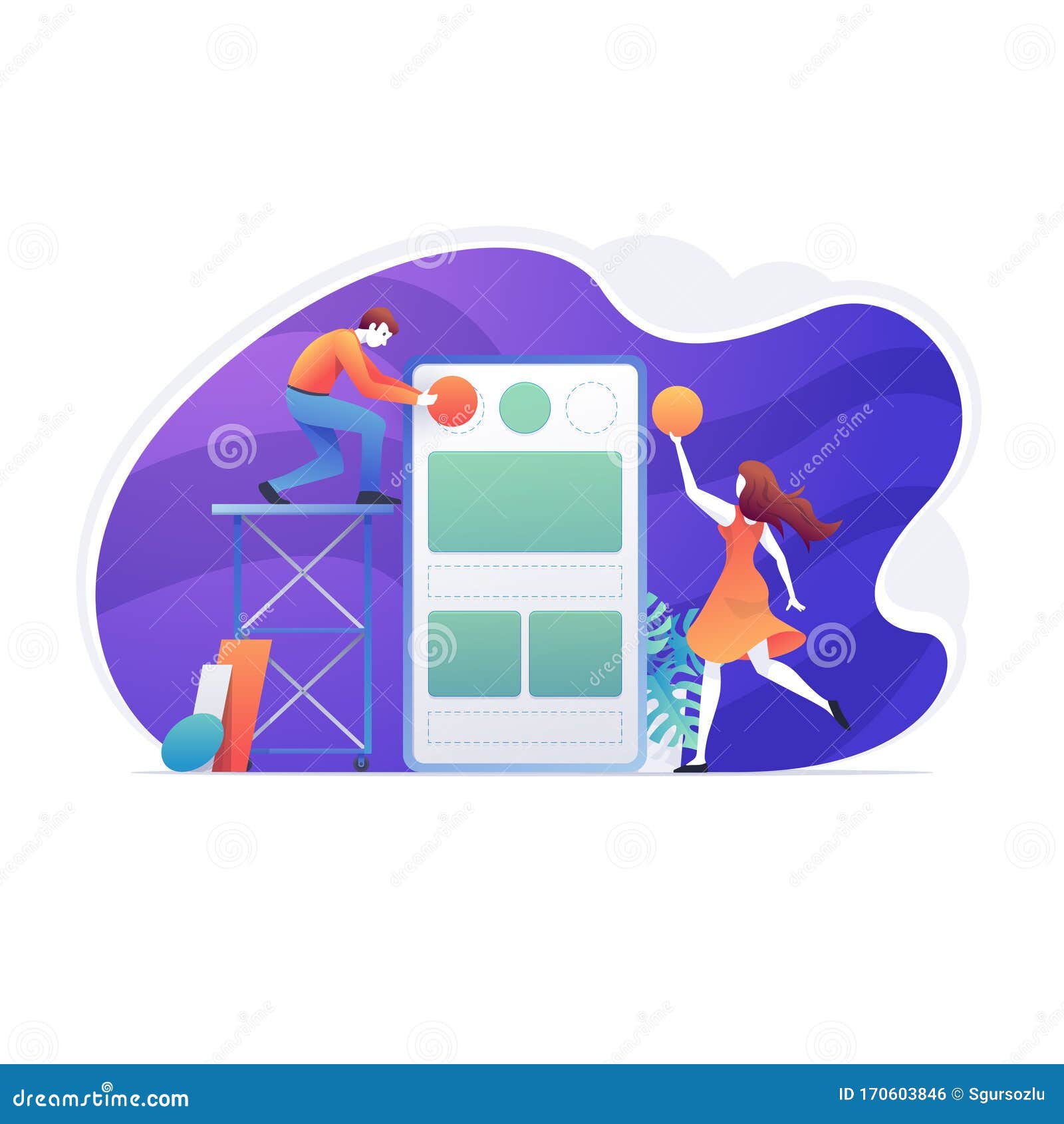 UX Design Metaphor. Designing Software, Process Of Fine-tuning User Interface User Interface ...
