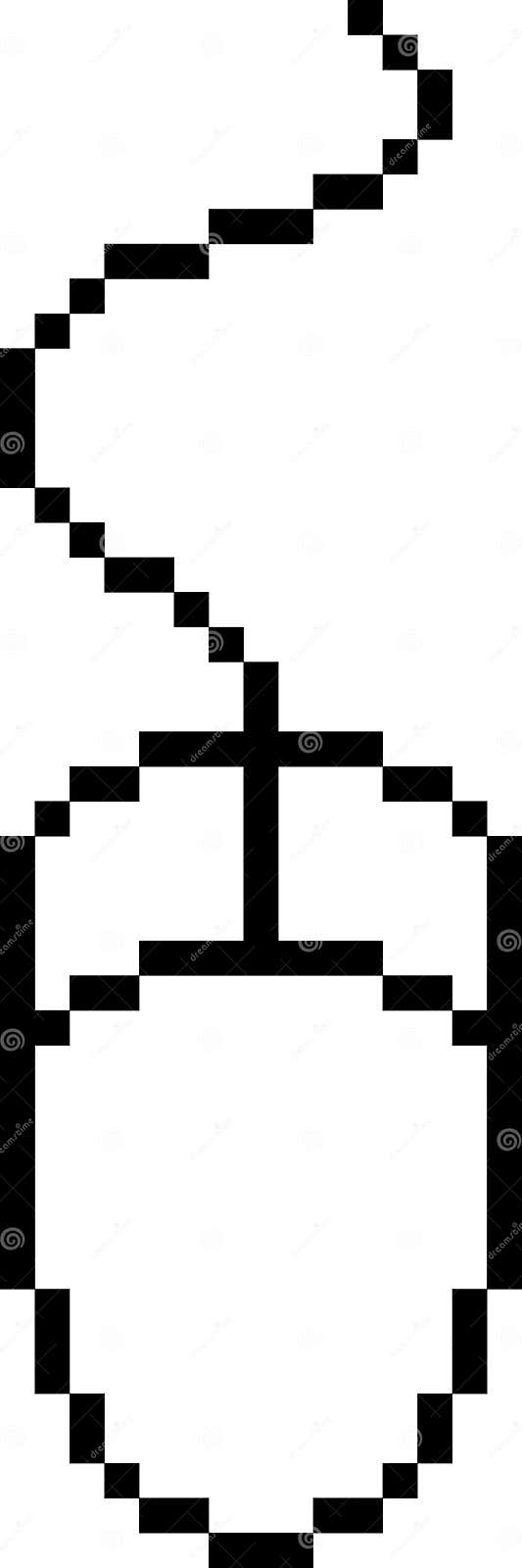 Web mouse stock vector. Illustration of bitmap, computer - 5999560