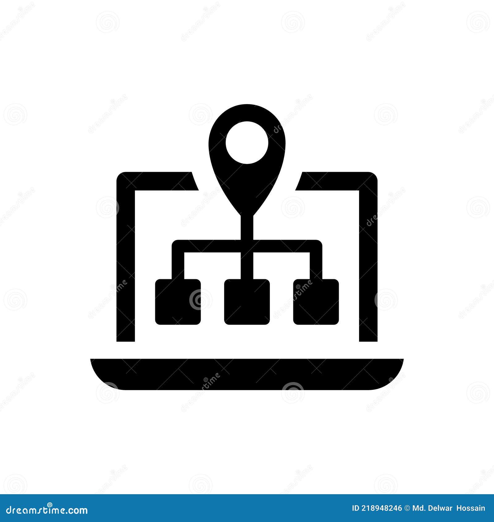 Web navigation icon stock vector. Illustration of icon - 218948246