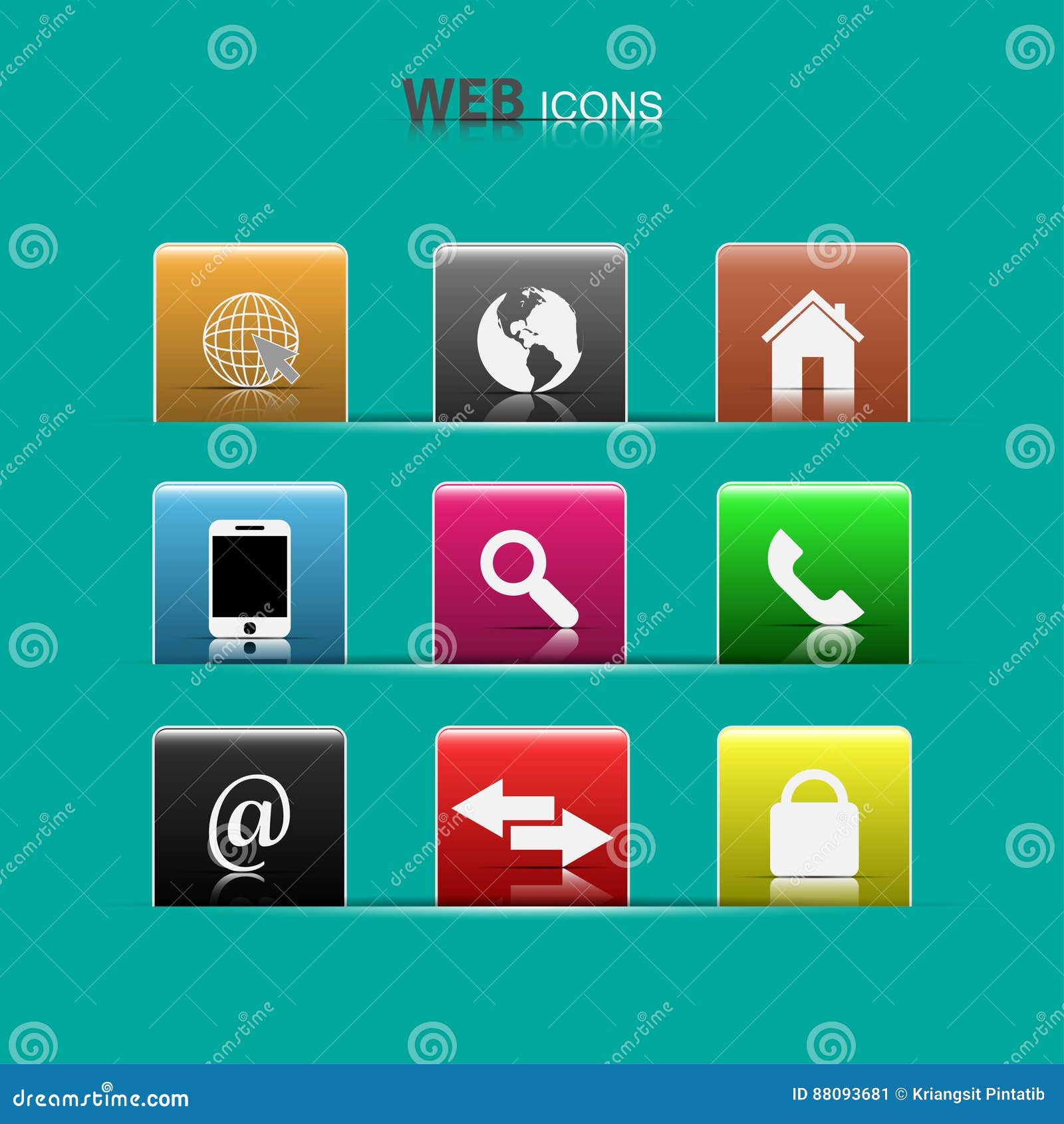 Icons In Two Colors About Avatar Professions Cartoon Vector ...