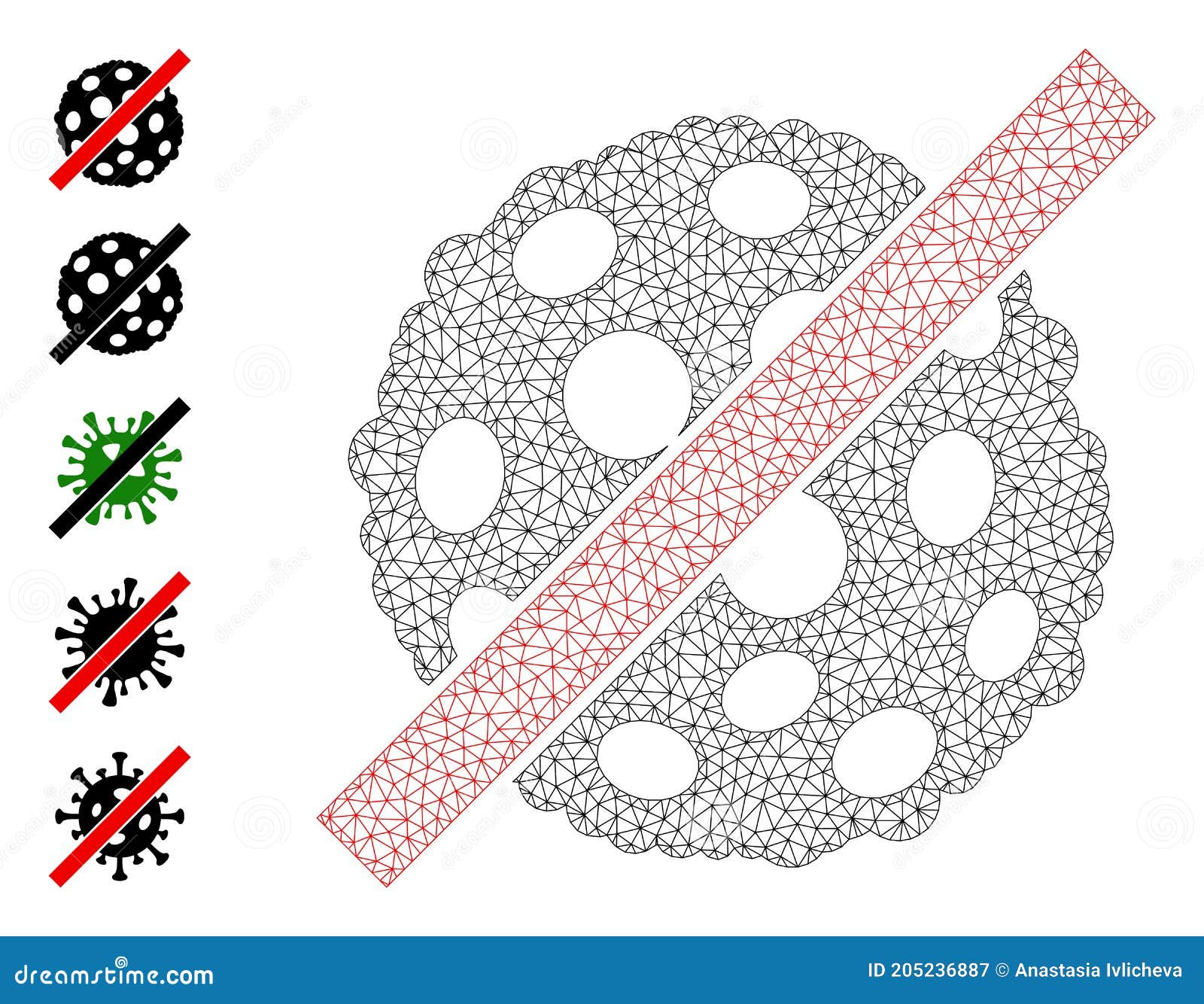 Spore Icon Vector From Virus Collection. Thin Line Spore Outline Icon ...