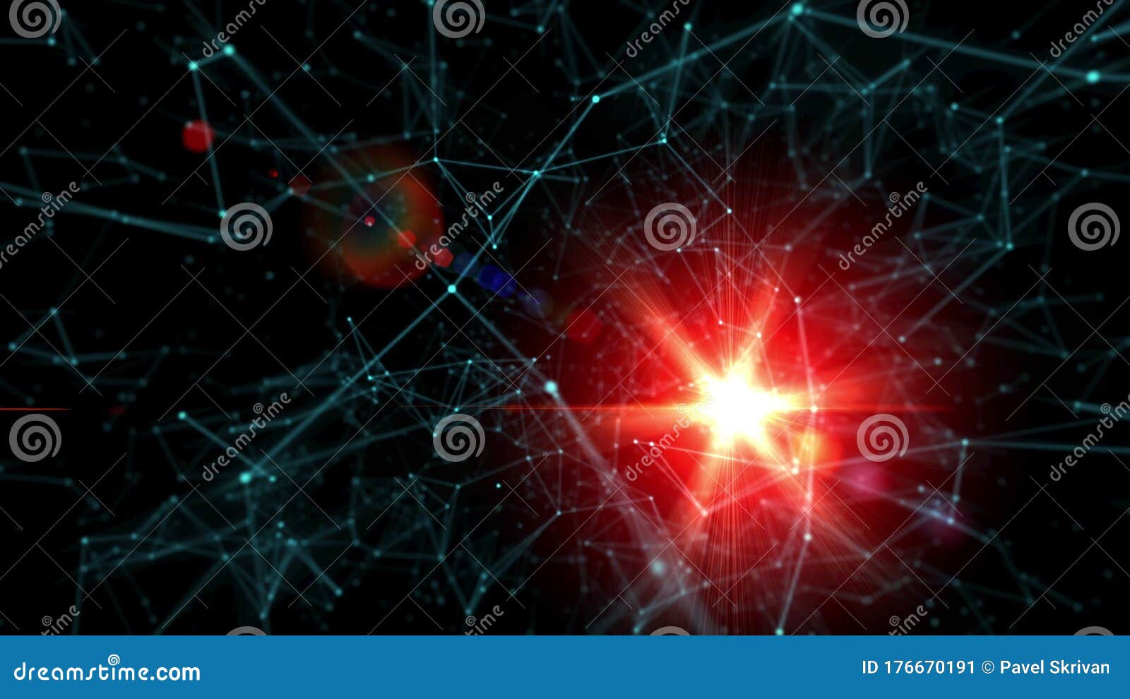 Web Network Animation 4k Background Stock Video - Video of growth, blur ...