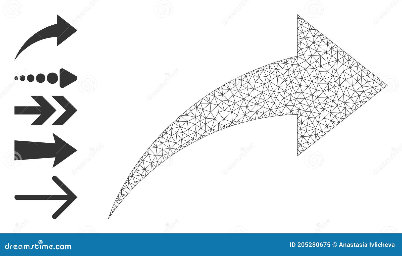 Web Network Redo Icon with Simple Pictograms Stock Vector ...