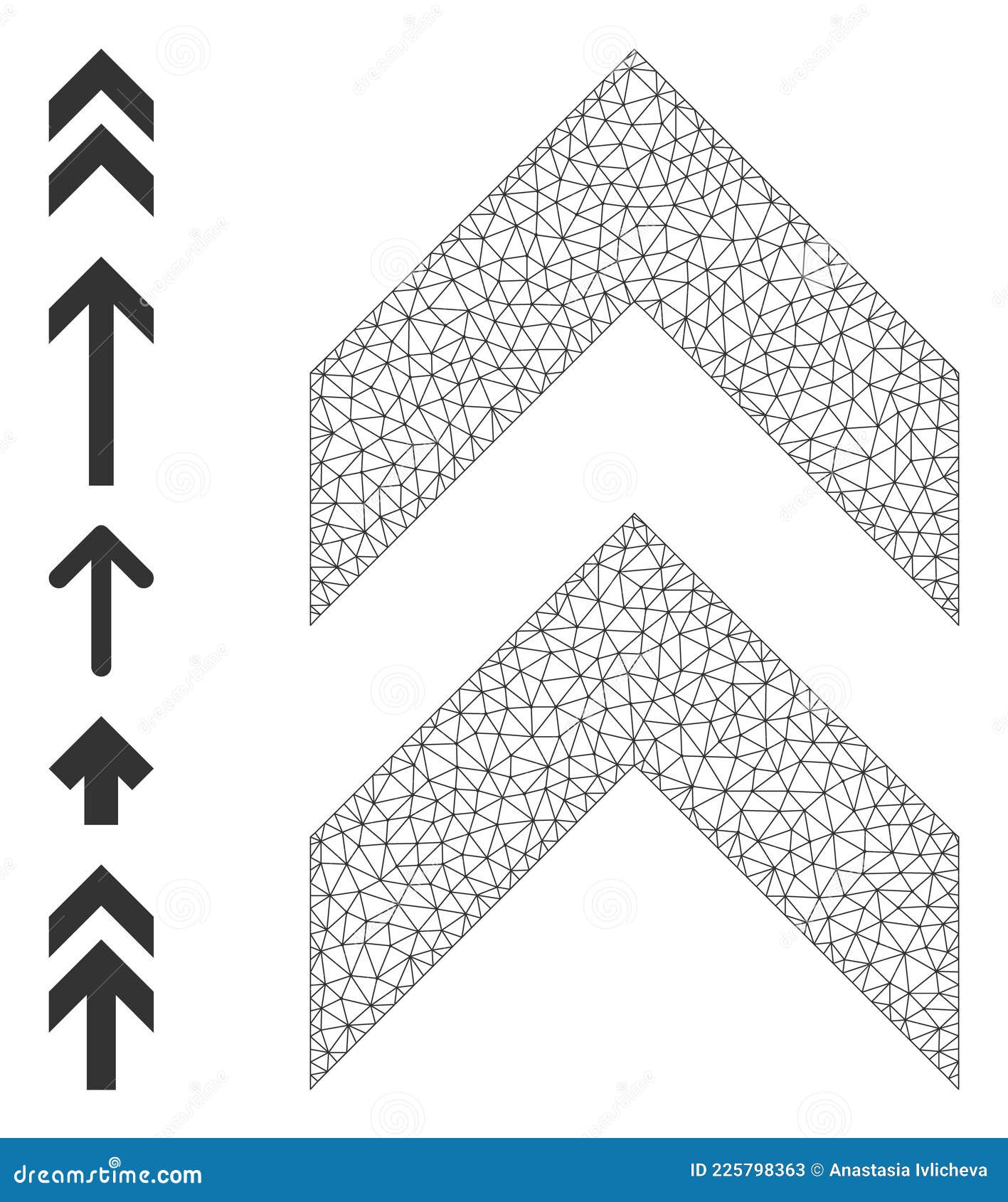 Web Network Shift Up Icon with Simple Glyphs Stock Vector ...