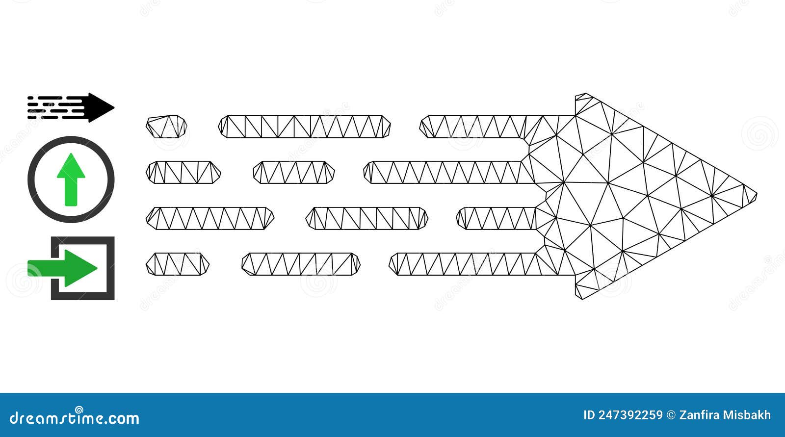 Web Network Transition Arrow Vector Icon and Source Icons Stock Vector ...