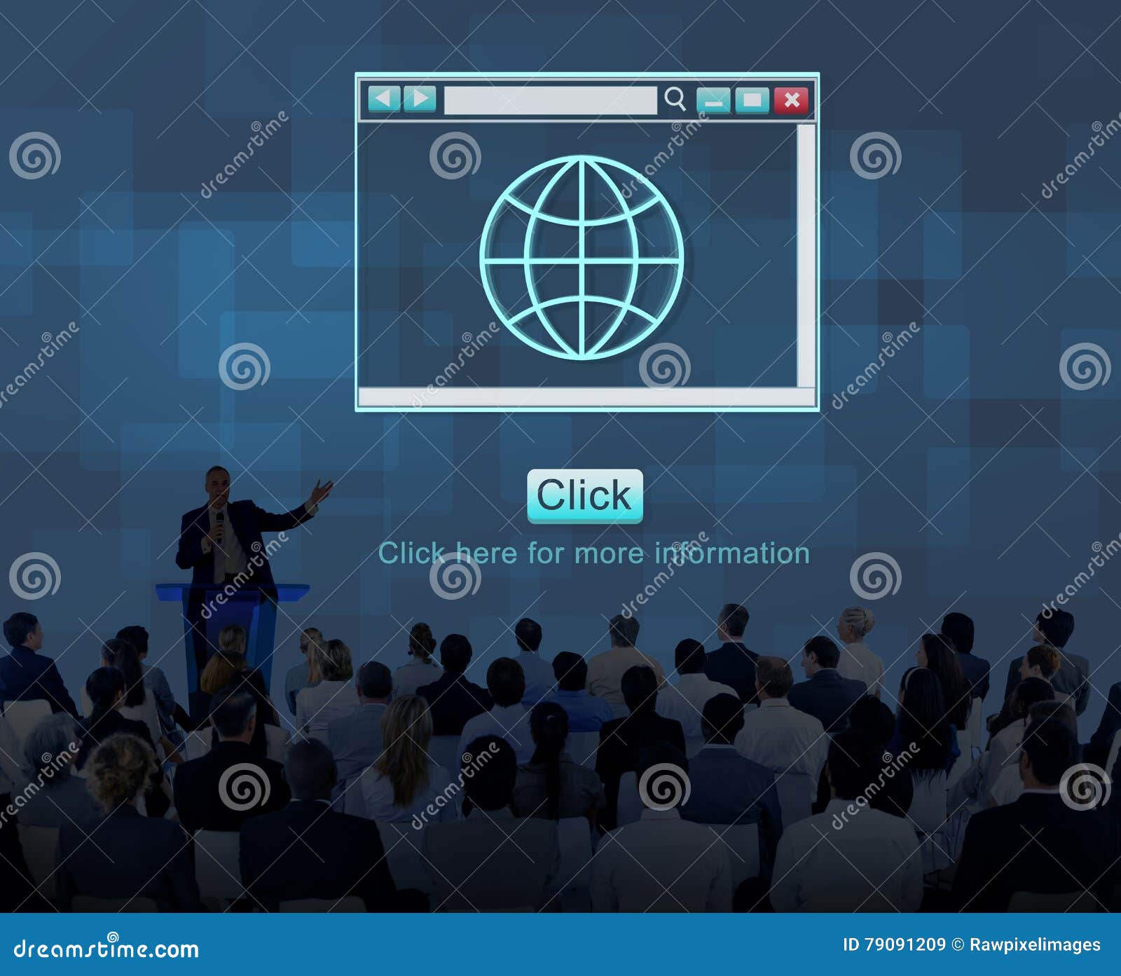 Web Online Technology Internet Website Connect Concept Stock Image ...