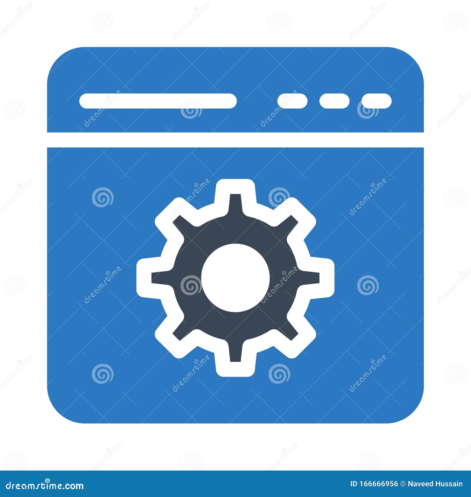 Page Setting Vector Glyph Color Icon Stock Illustration - Illustration ...