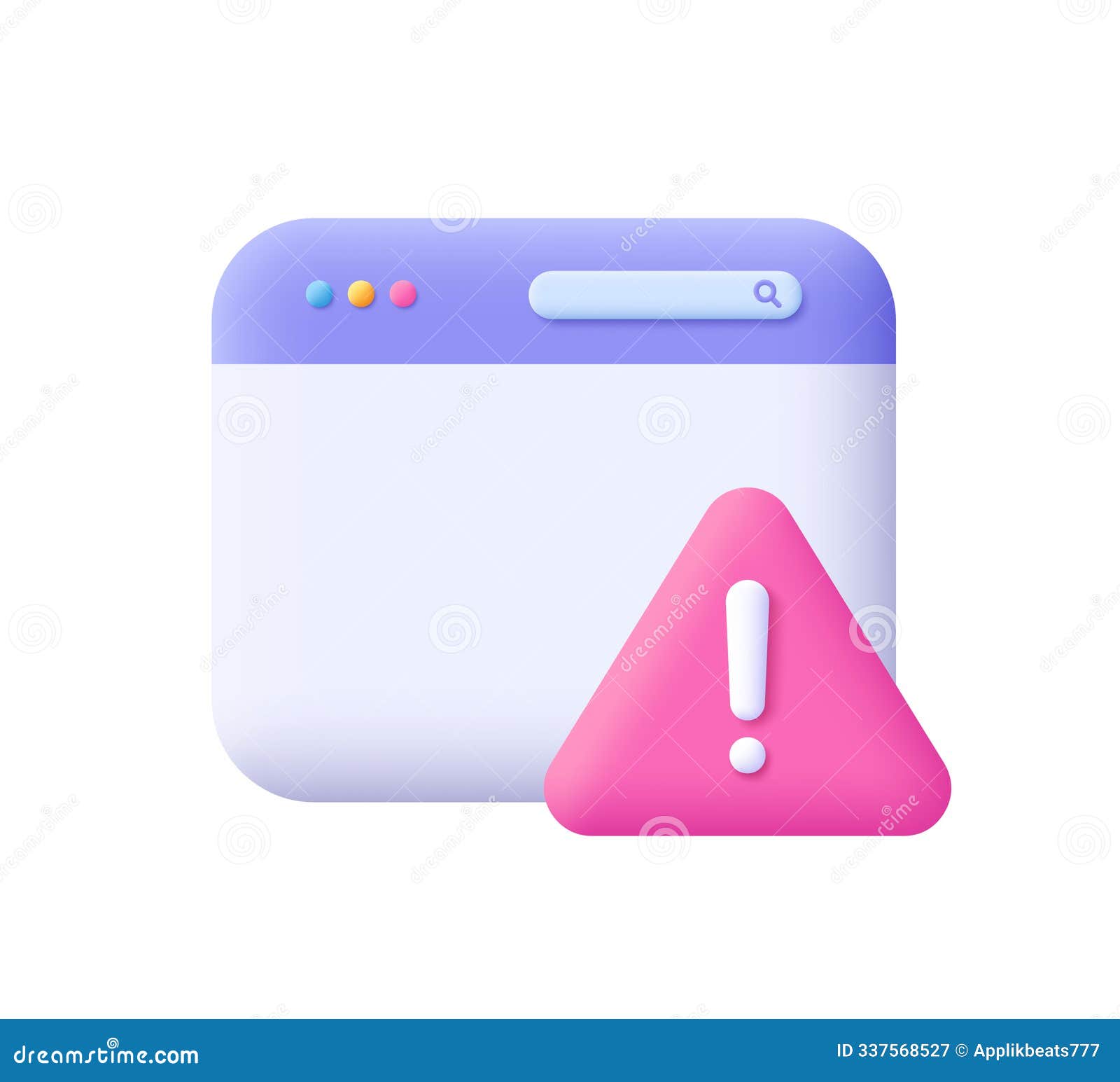 Pop Up Window With Exclamation Point Asking Are You Sure Vector ...