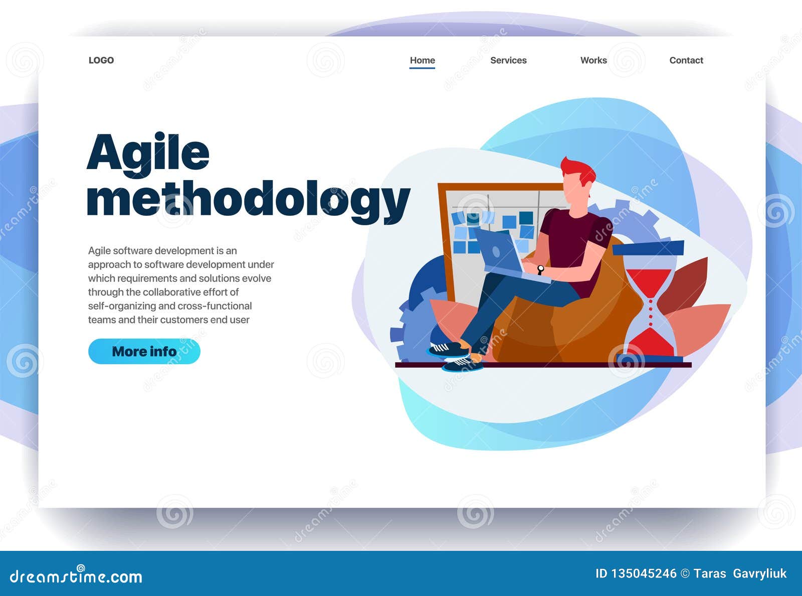 Agile Methodology Concept. Kanban Board. Vector Illustration ... Agile Methodology Concept. Kanban Board. Vector Illustration ...