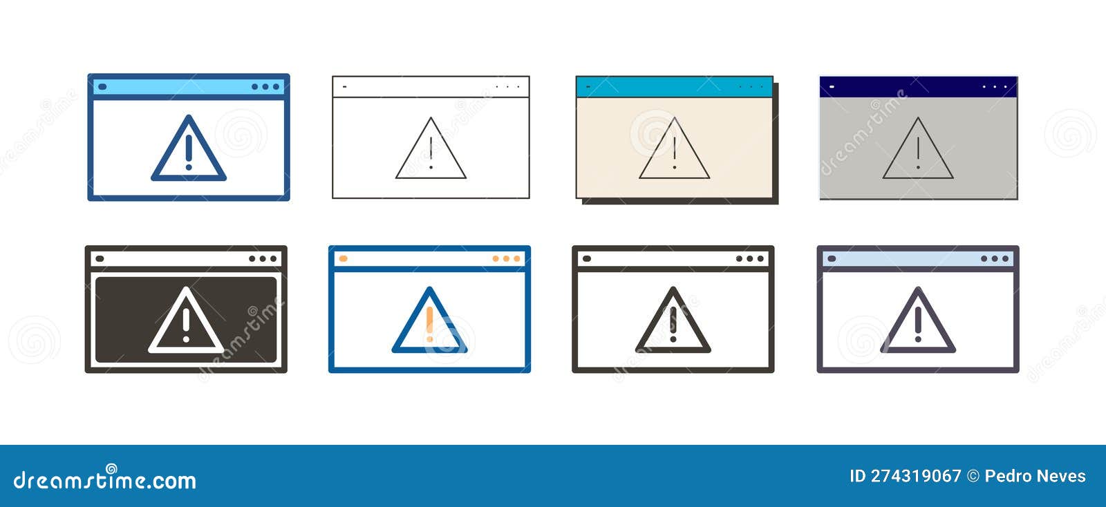 Pop Up Window With Exclamation Point Asking Are You Sure Vector ...