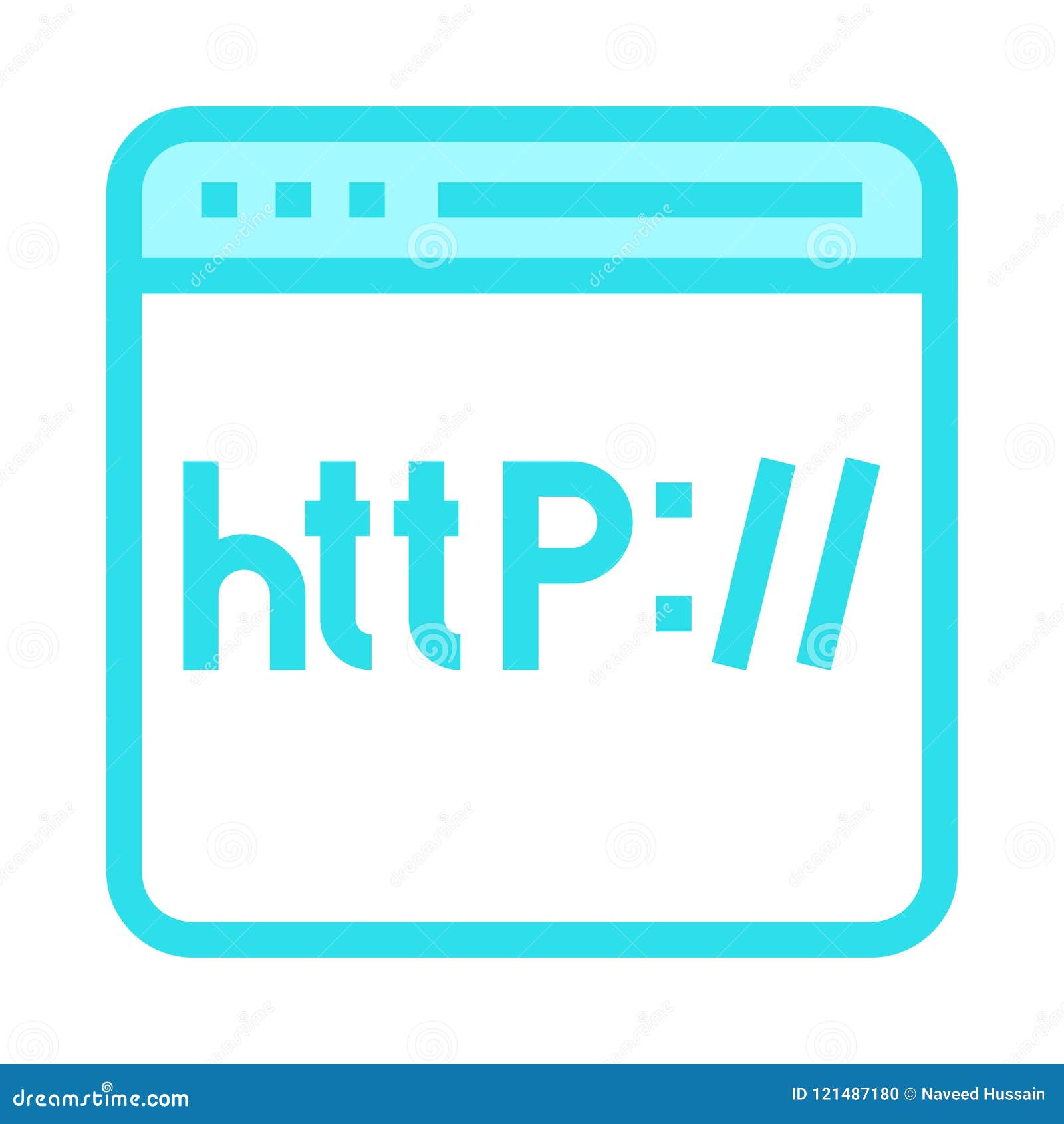 Web Page Link Color Line Icon Stock Illustration - Illustration of ...