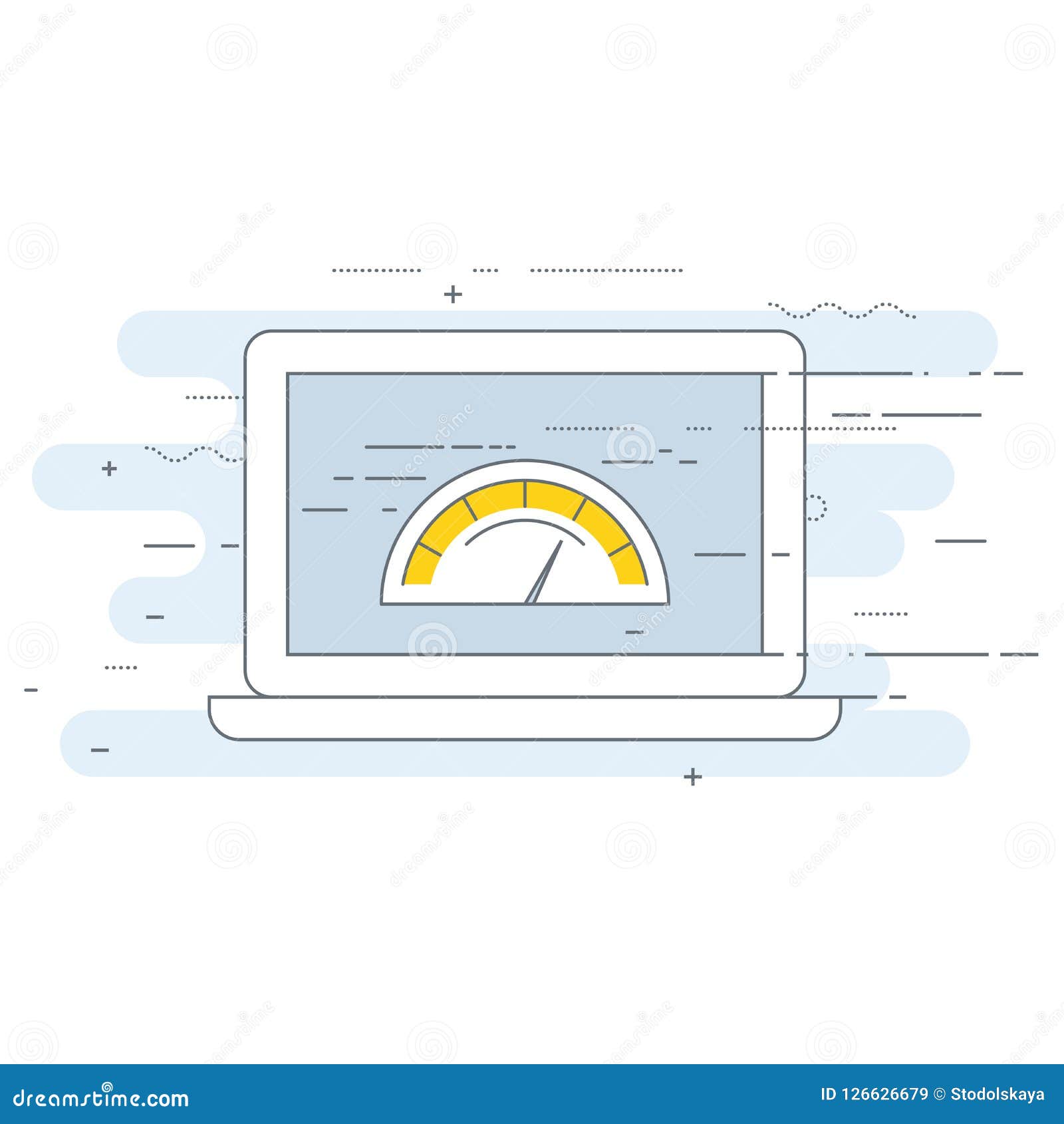 Performance Optimization Line Icons Collection. Efficiency, Scalability ...