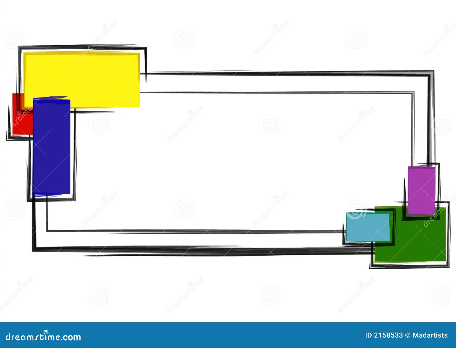 Web Page Logo Colorful Blocks Stock Vector - Illustration of ...