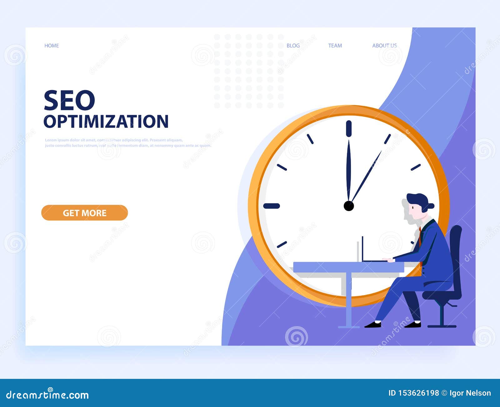 Web Page . Seo Optimisation Fast. Concept for Website and Mobile.Can ...