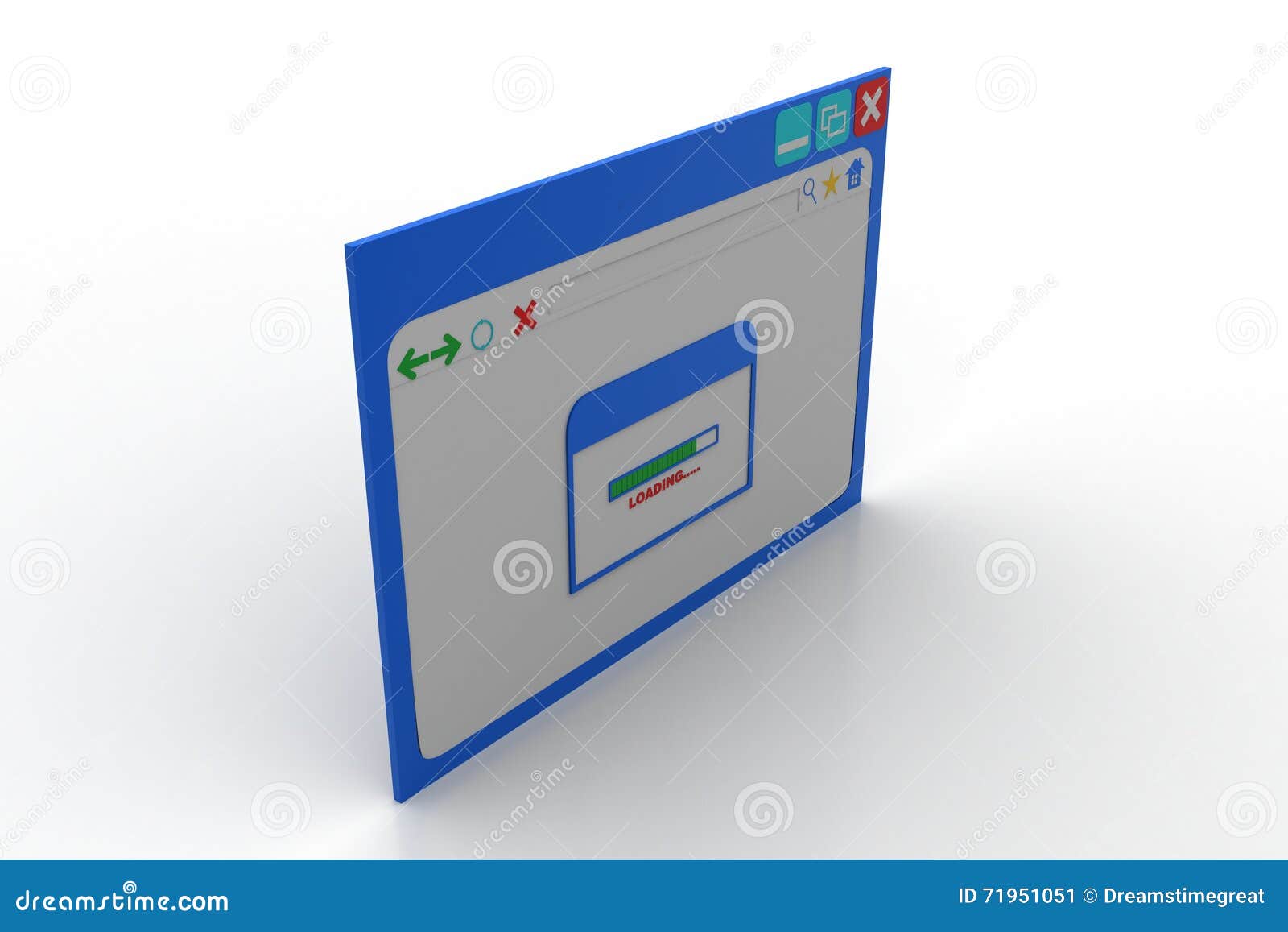 Web Page Showing Loading Screen Arrow Pointer Stock Photos - Free ...