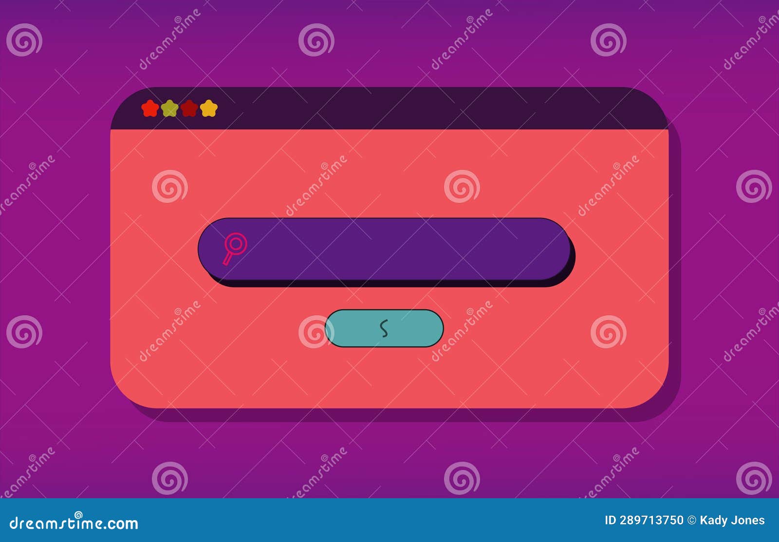 Web Page Vector Illustration 001 Stock Illustration - Illustration of ...