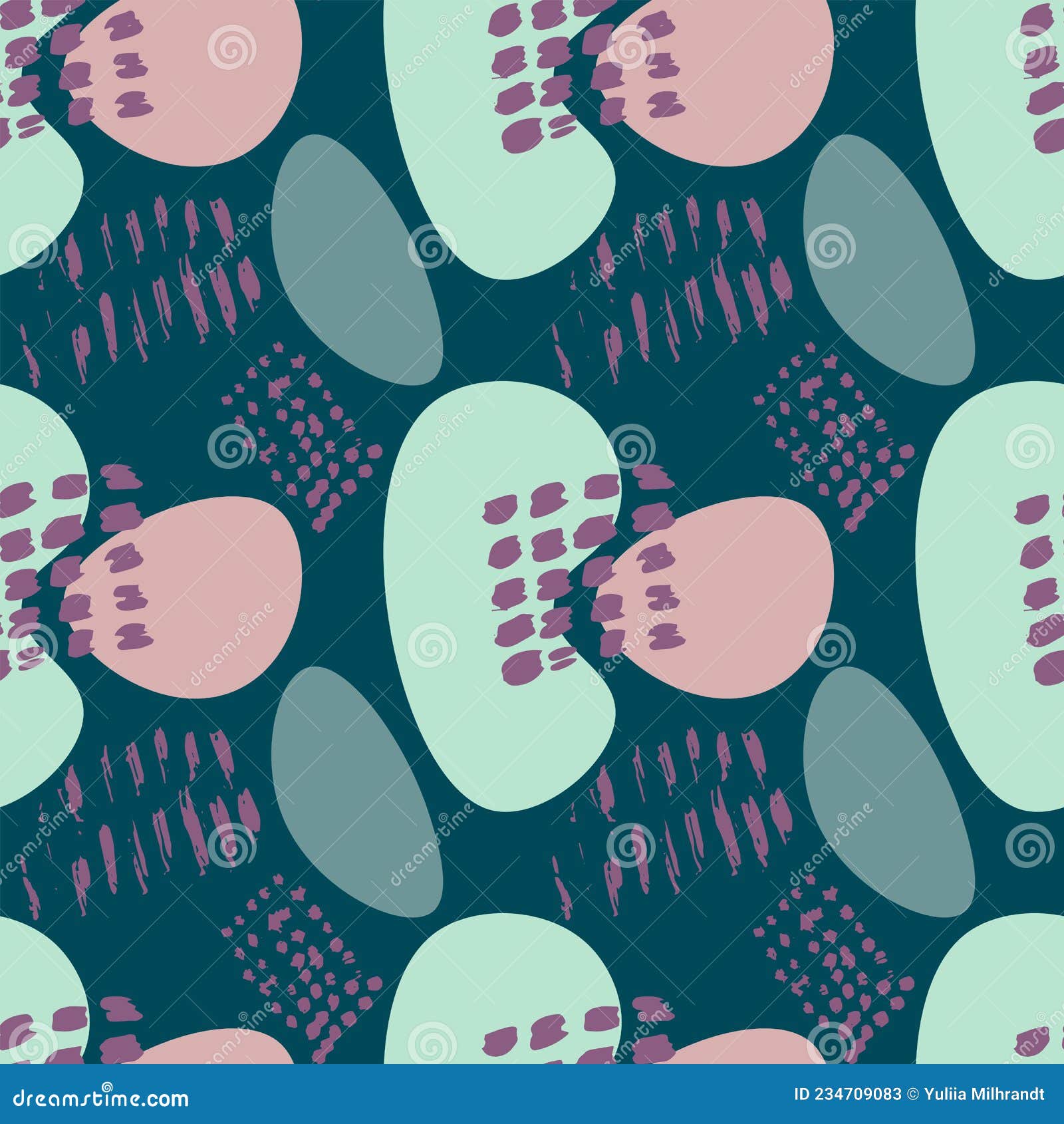 Paint Spots Seamless Pattern for Covers, Wallpapers, Textiles ...
