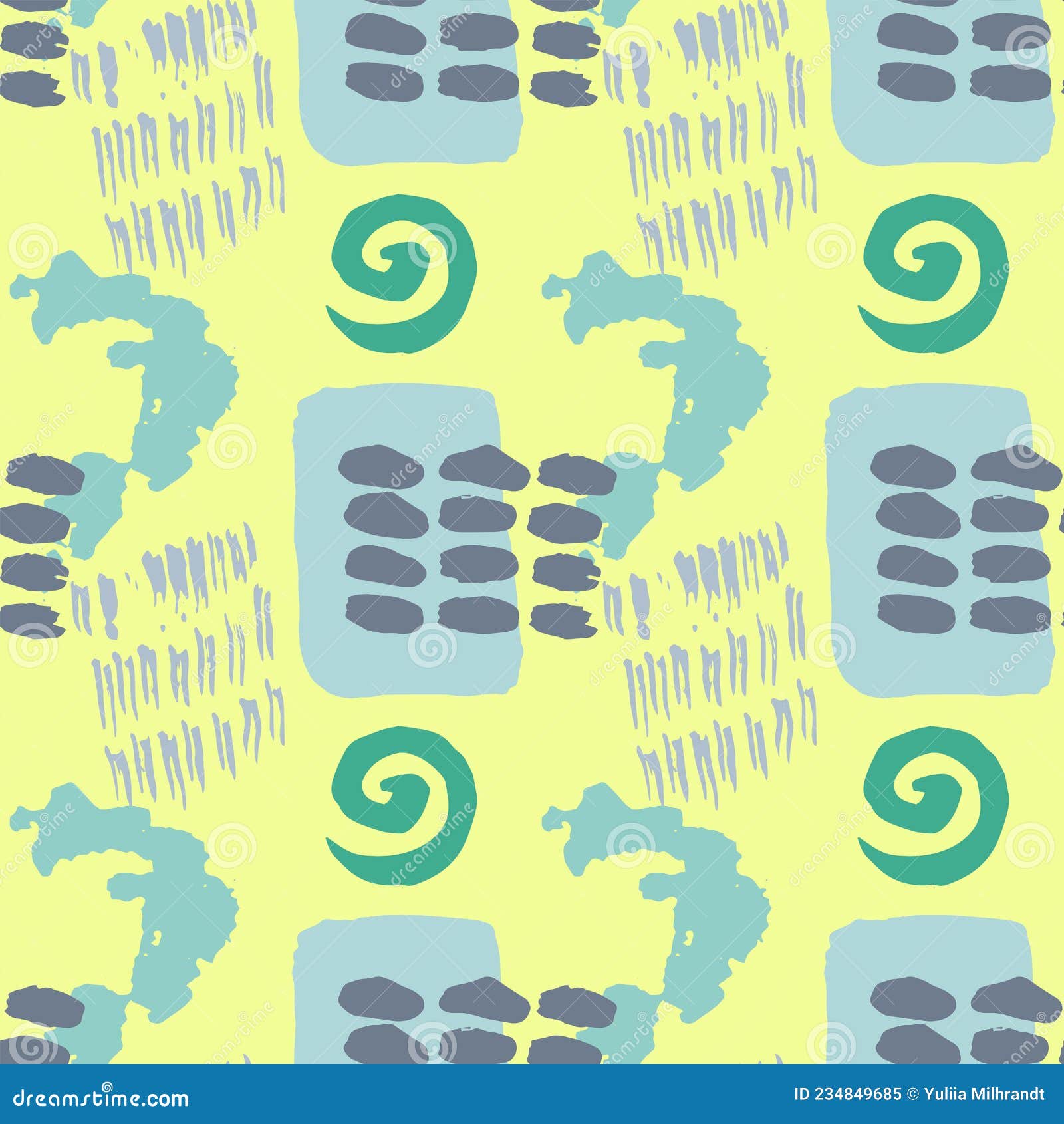 Paint Spots Seamless Pattern for Covers, Wallpapers, Textiles ...