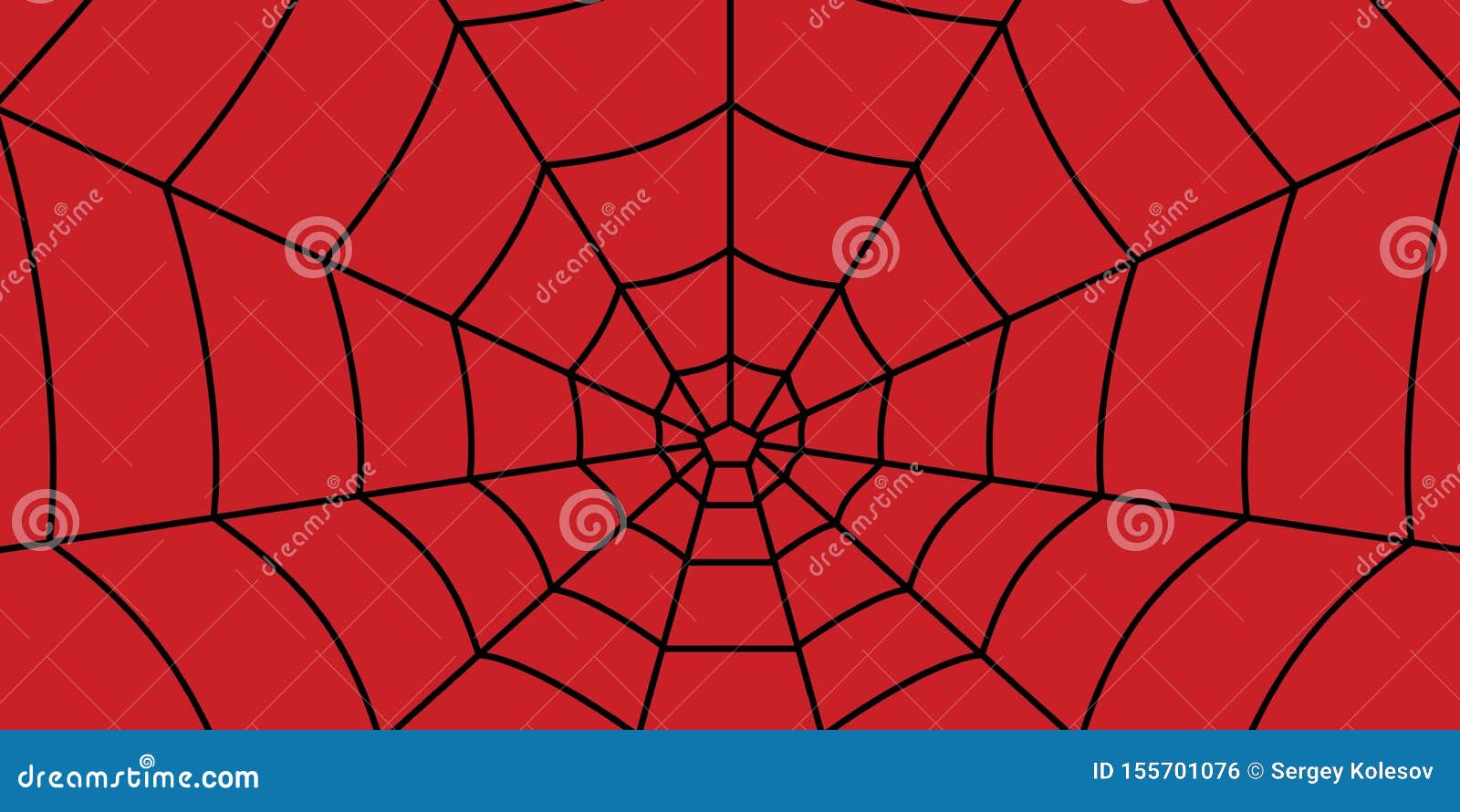 Web Pattern on Red Background Stock Vector - Illustration of character ...