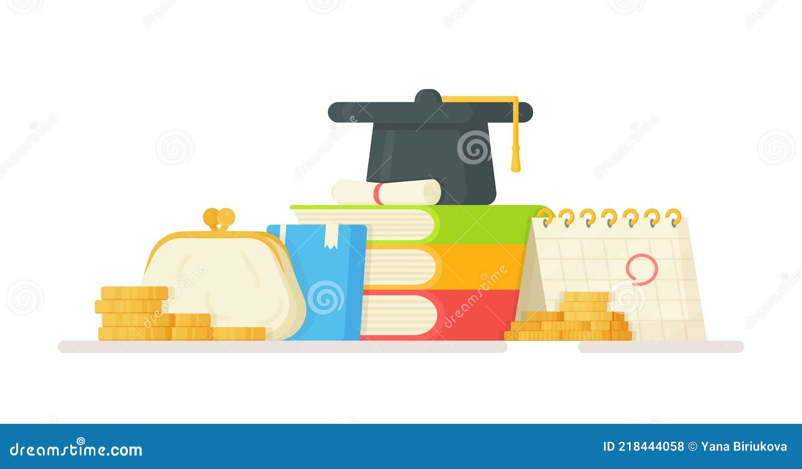 Tuition Fee Vector Logo Set Collection For Web App Ui | CartoonDealer ...