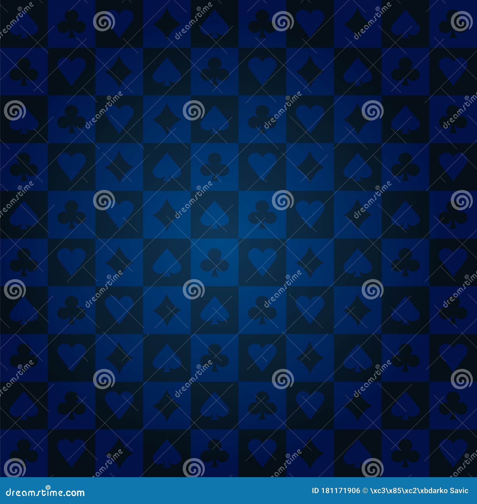 Card Suit Symbols Vector Illustration | CartoonDealer.com #11932046