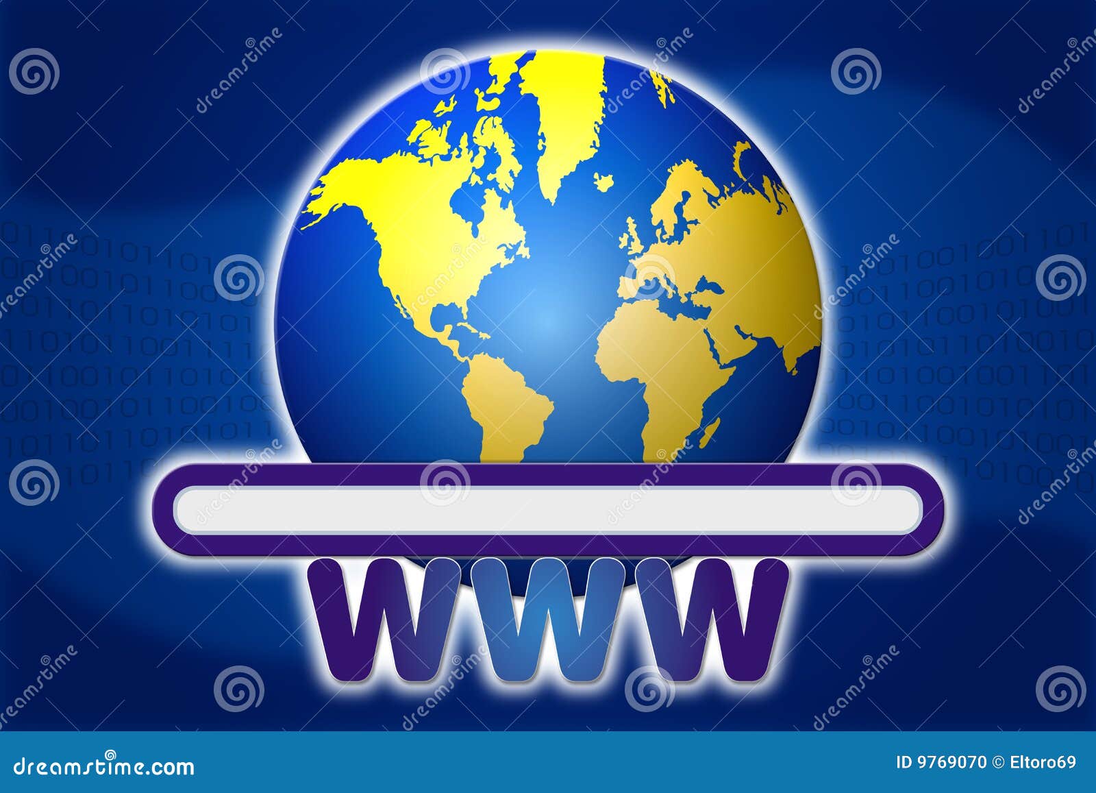 Web poster stock illustration. Illustration of scan, service - 9769070