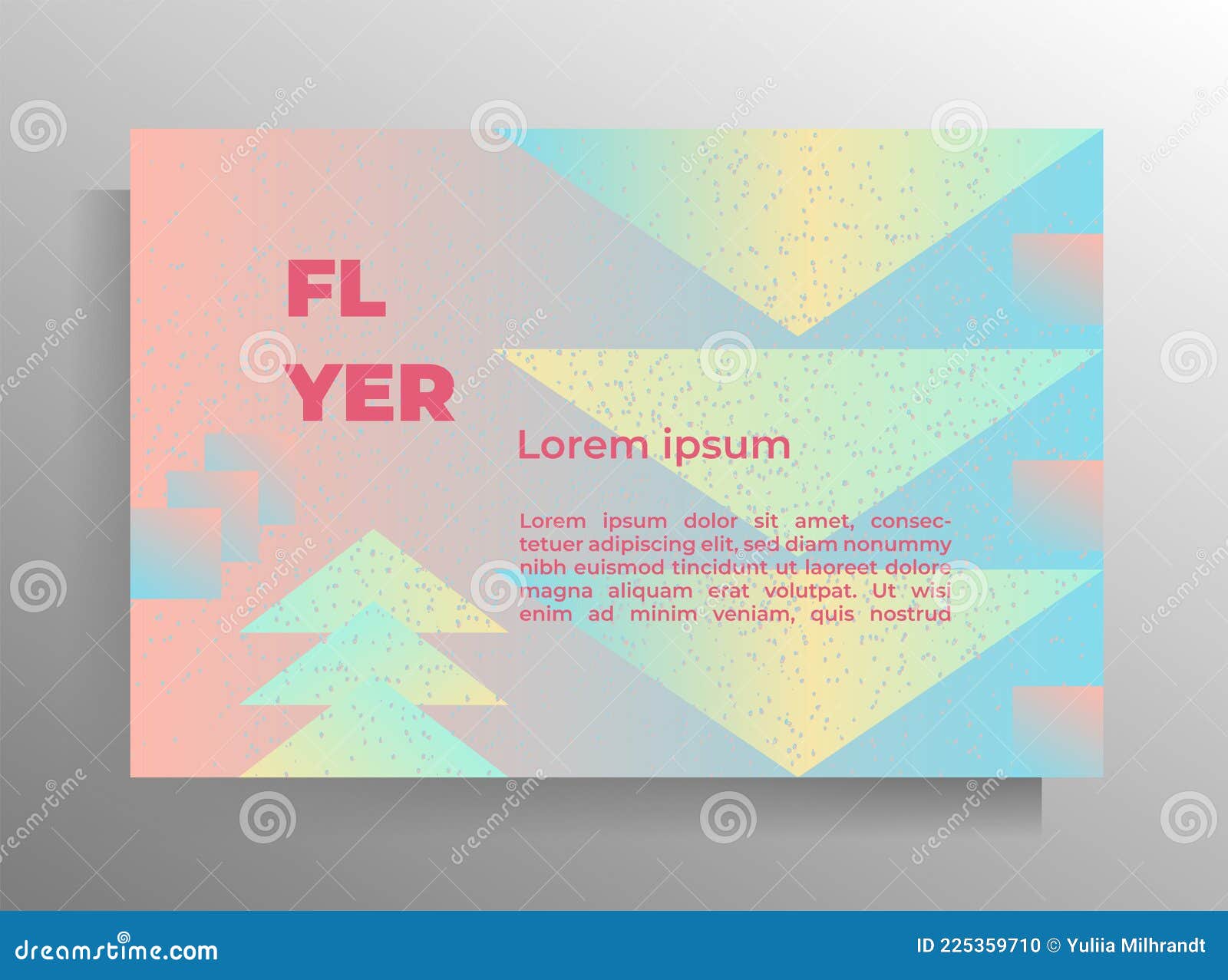 Print Cover Design Template. Stock Illustration - Illustration of brand ...