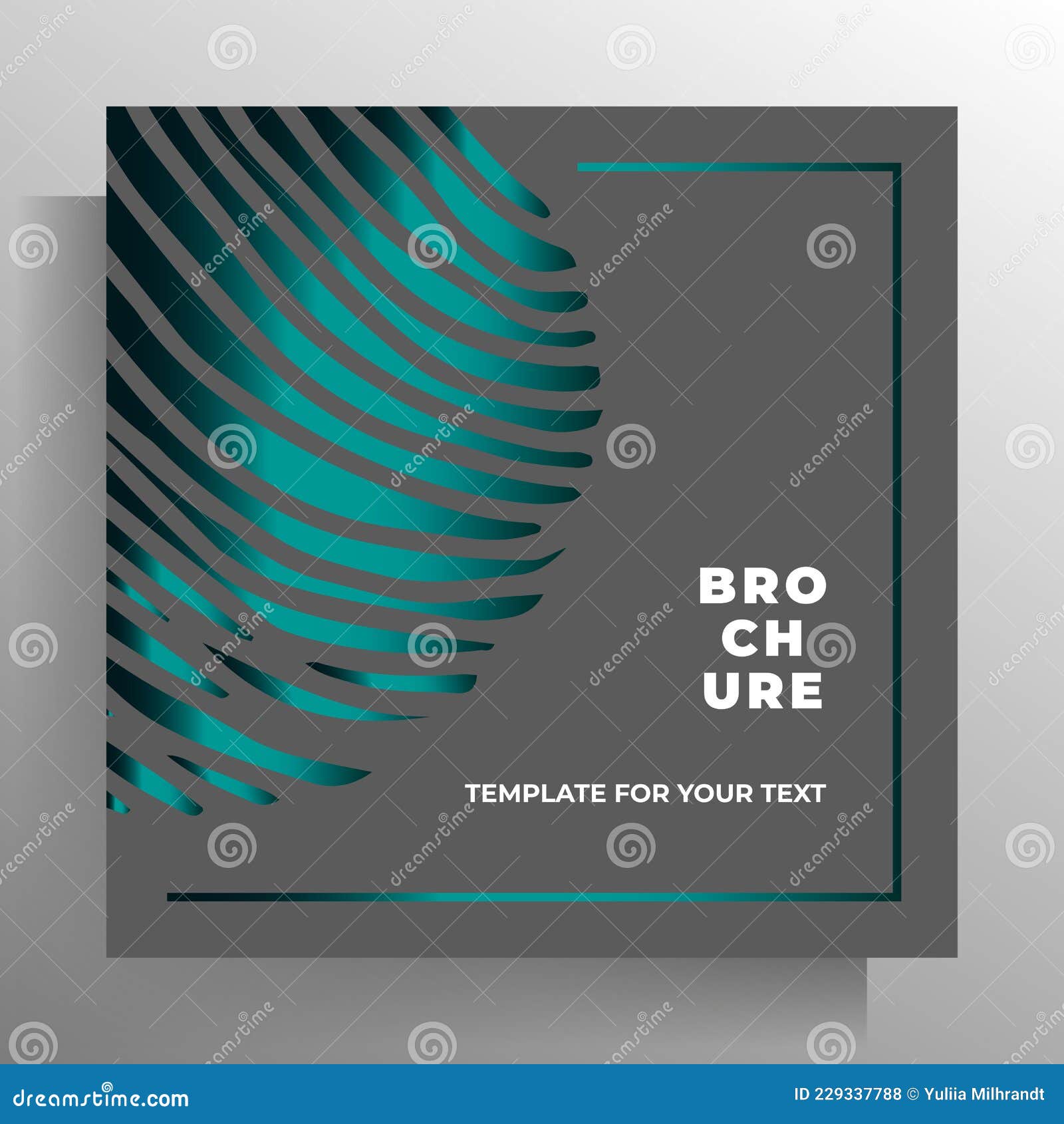 Print Cover Design Template. Stock Illustration - Illustration of ...