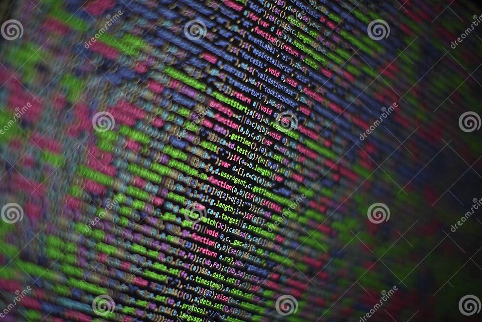 Web Programming Functions on Laptop on Laptop. it Business. Python Code ...