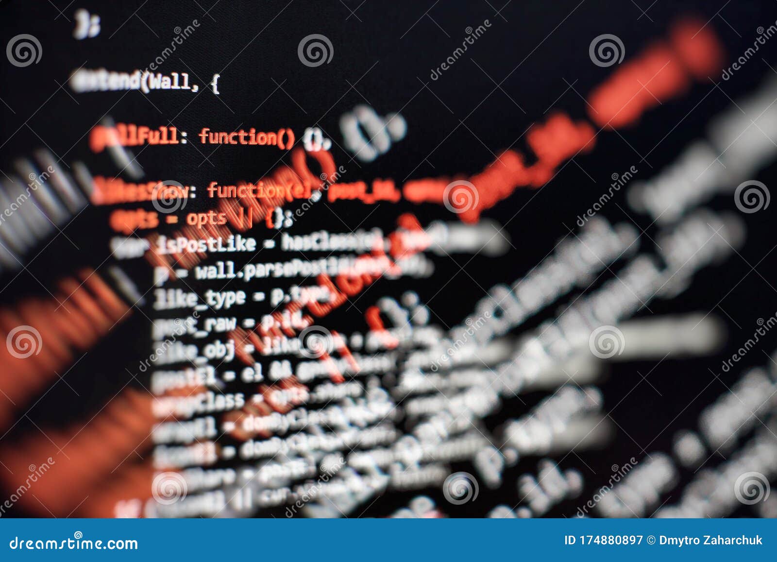 Web Programming Functions on Laptop on Laptop. it Business. Python Code Computer Screen. Mobile ...