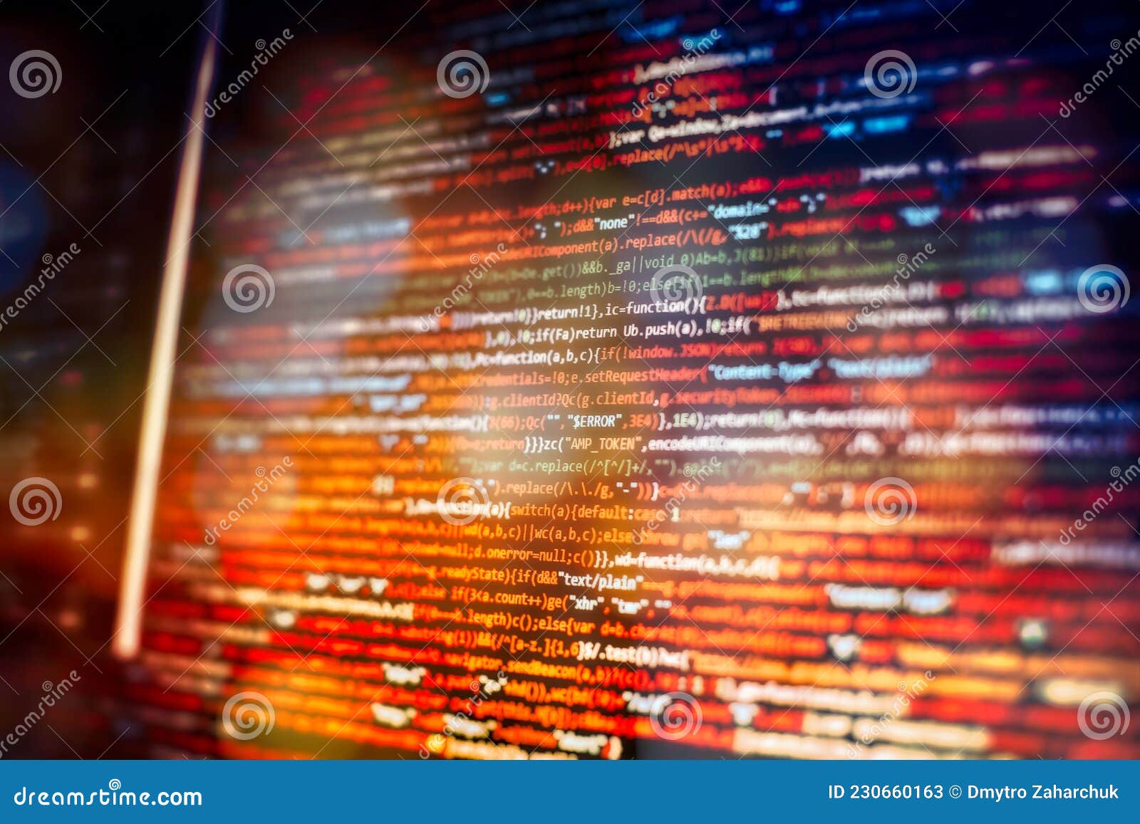 Web Programming Functions On Laptop On Laptop It Business Python Code Computer Screen Stock