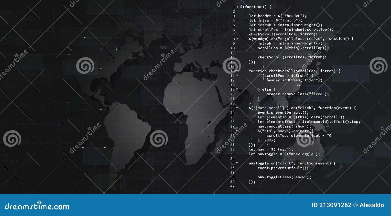 Web Programming Mixed Media Background Stock Photo - Image of javascript, program: 213091262