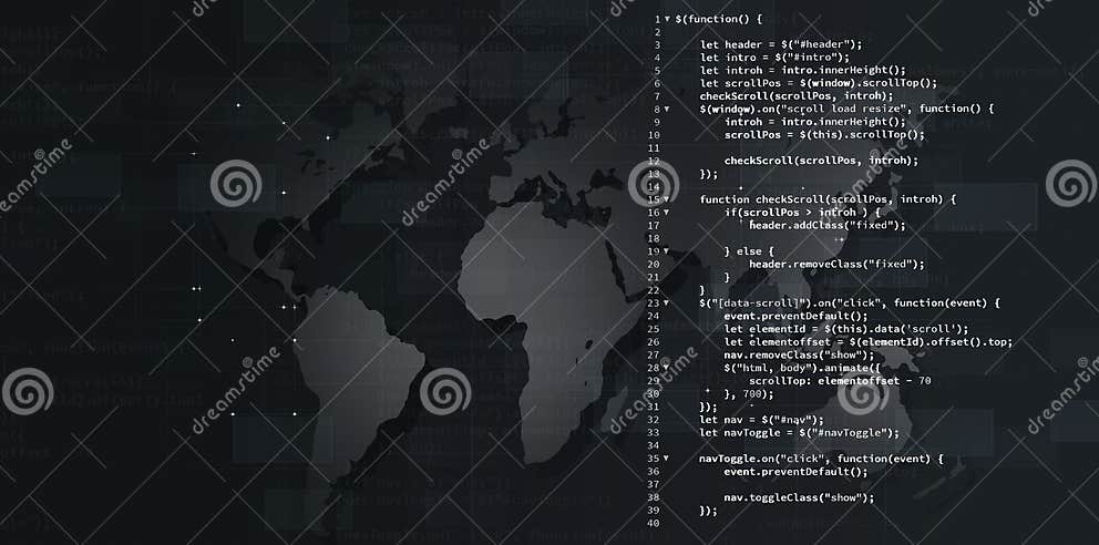 Web Programming Mixed Media Background Stock Photo - Image of javascript, program: 213091262