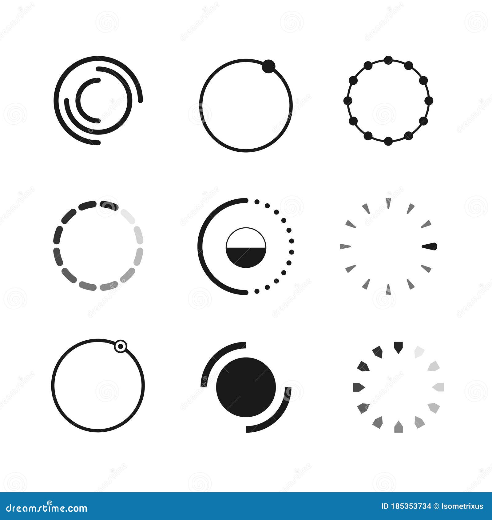 Web Progress Loader Interface Icon Bar Pc Load Sign Upload Symbol ...