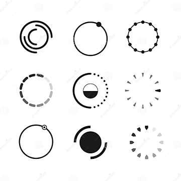 Web Progress Loader Interface Icon Bar Pc Load Sign Upload Symbol ...