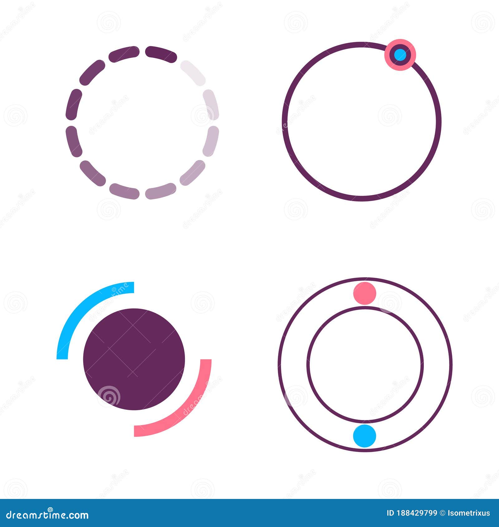 Web Progress Loader Interface Load Icon Upload Sign Circle Symbol Internet Element Network Shape ...