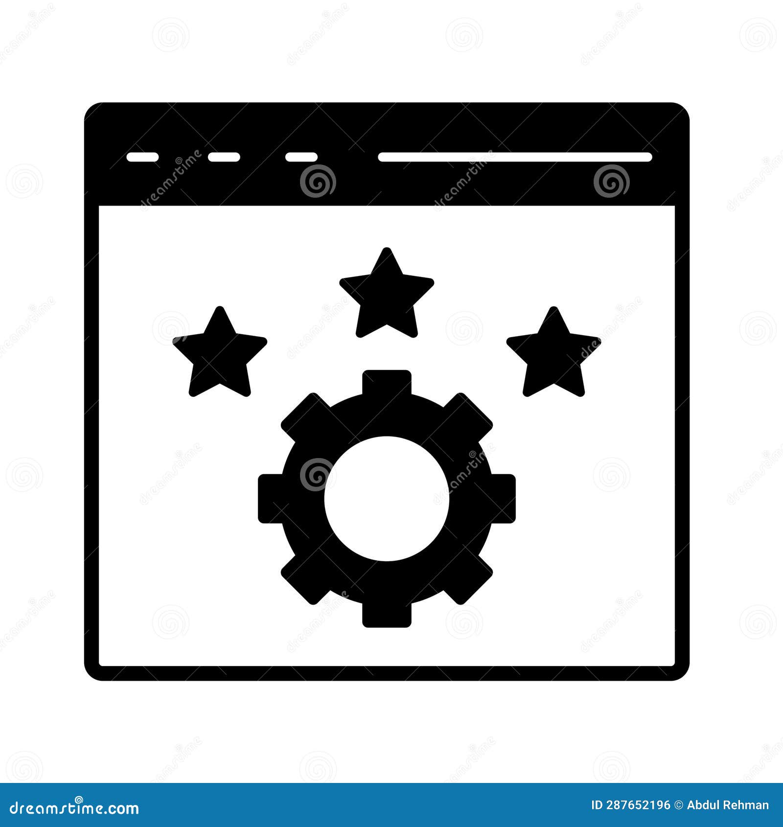 Web Rating Vector Icon Which Can Easily Modify or Edit . Stock Vector ...